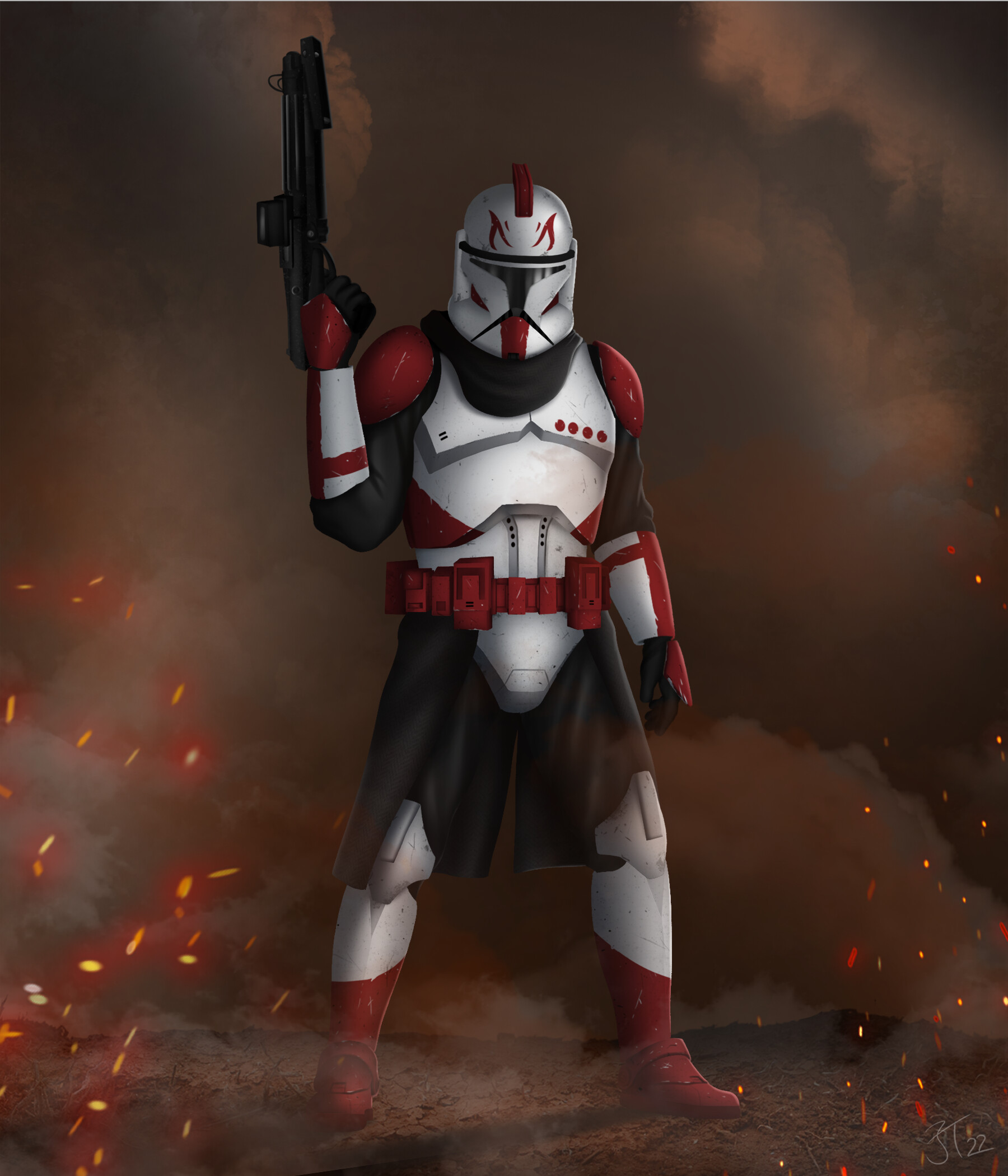 ArtStation - Clone Lieutenant