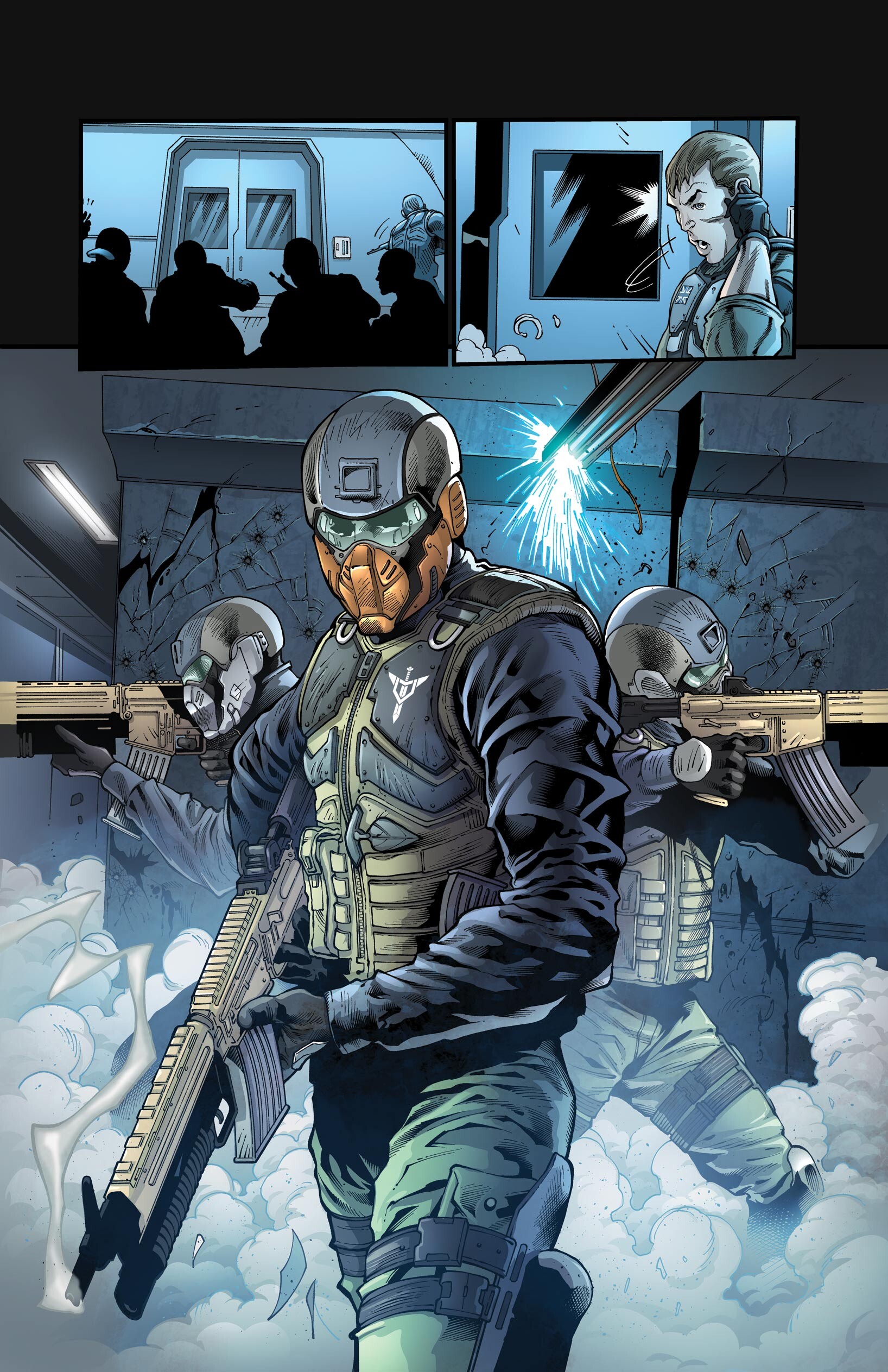 Andrew Cramer - Action Force #5 colours Andrew Cramer - Action Force #5 colours
