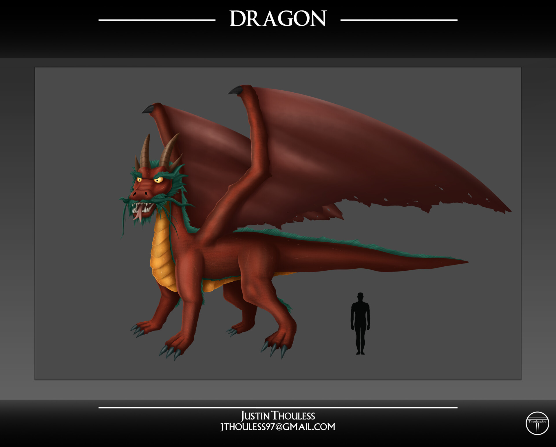 ArtStation - Dragon Concept Design