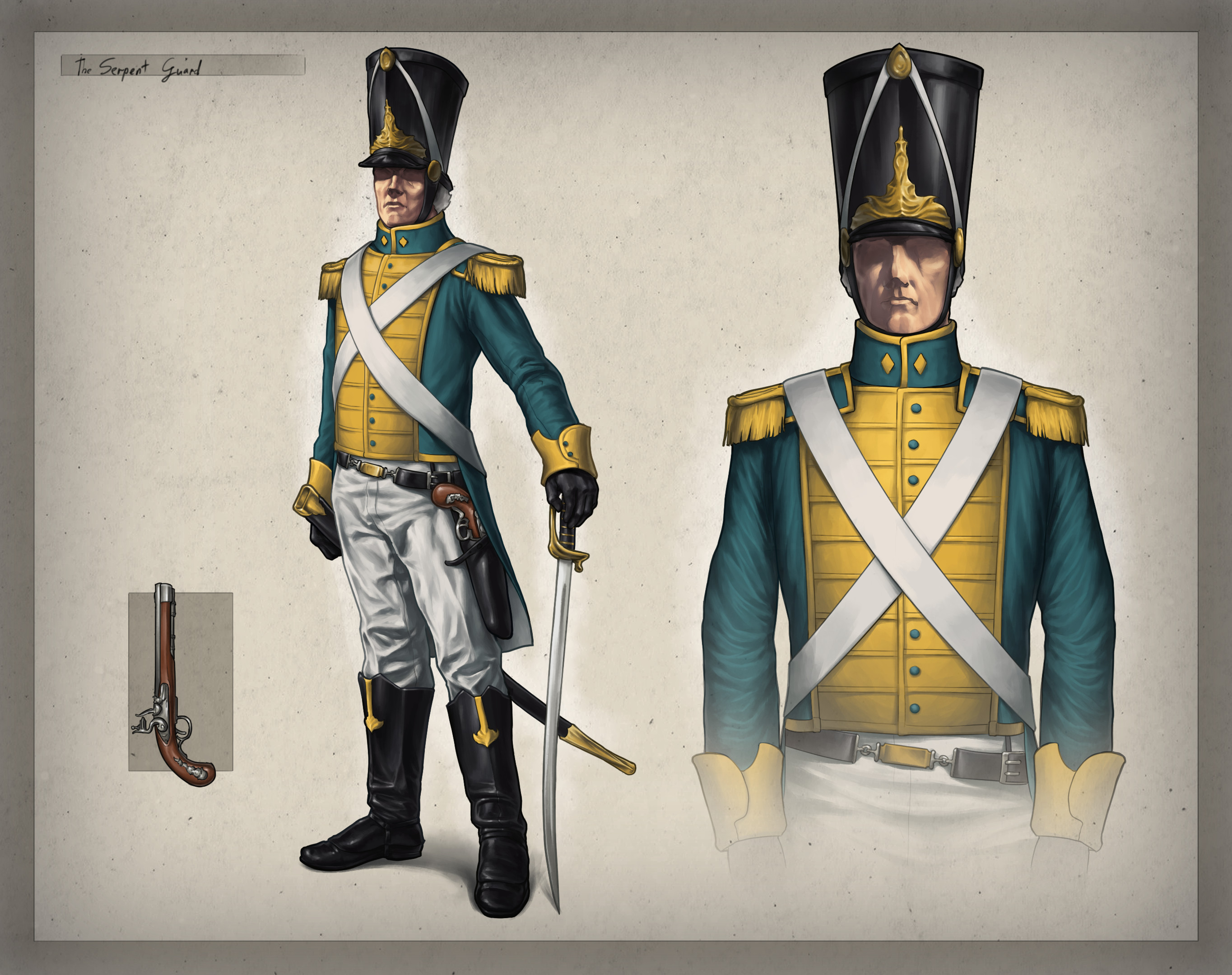 Dainius Obcarskas - Budalian Empire Military Uniform Designs