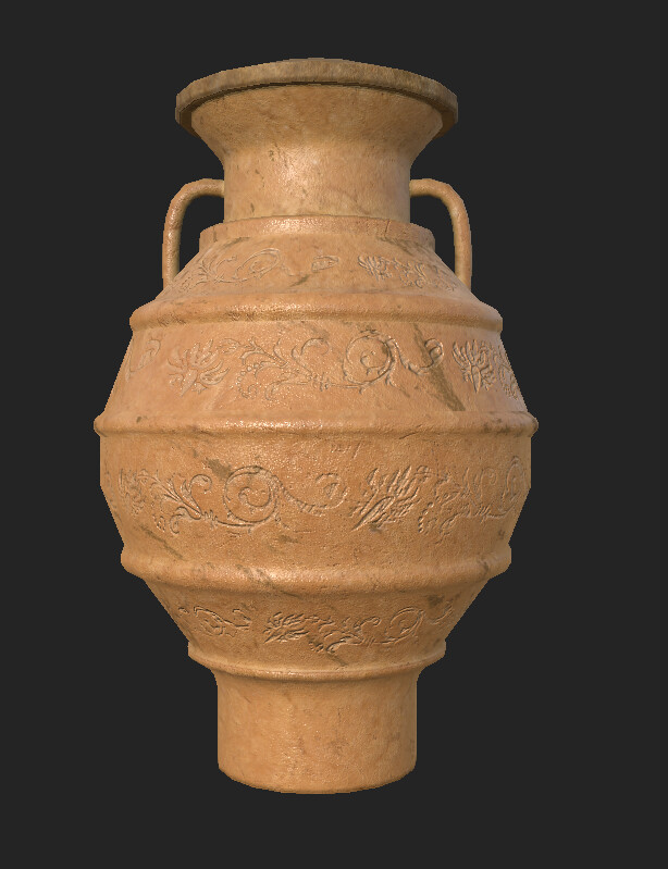 ArtStation - Medieval Urn Updated