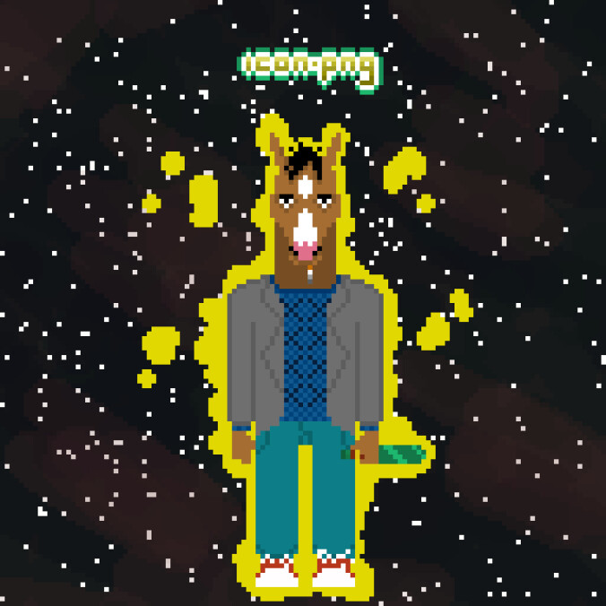 BOJACK HORSEMAN — Pixelart fan-art by Imhotep Zumpano — ProUser.Me