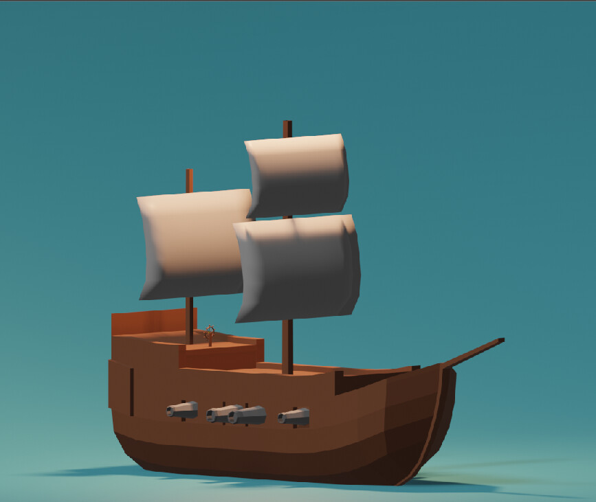 ArtStation - game asset for low poly game