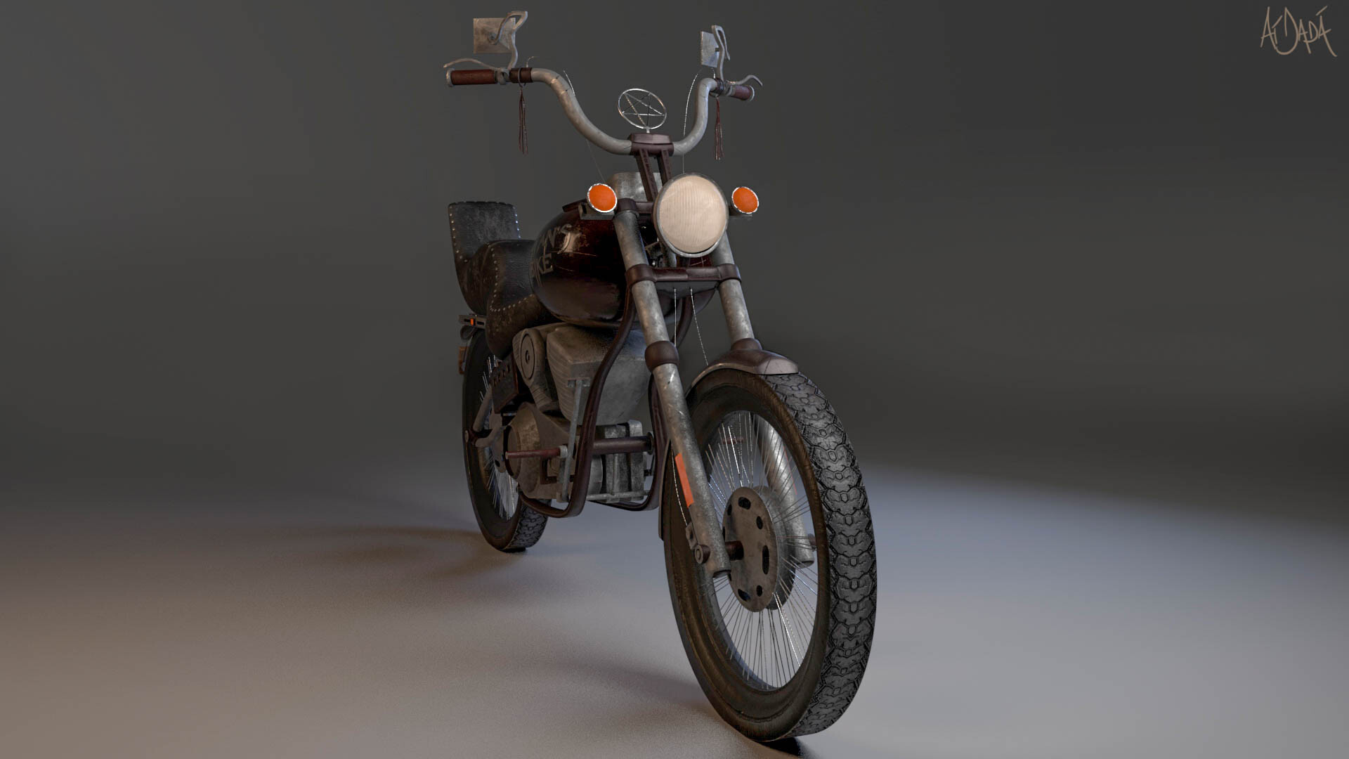 ArtStation - Satan's bike