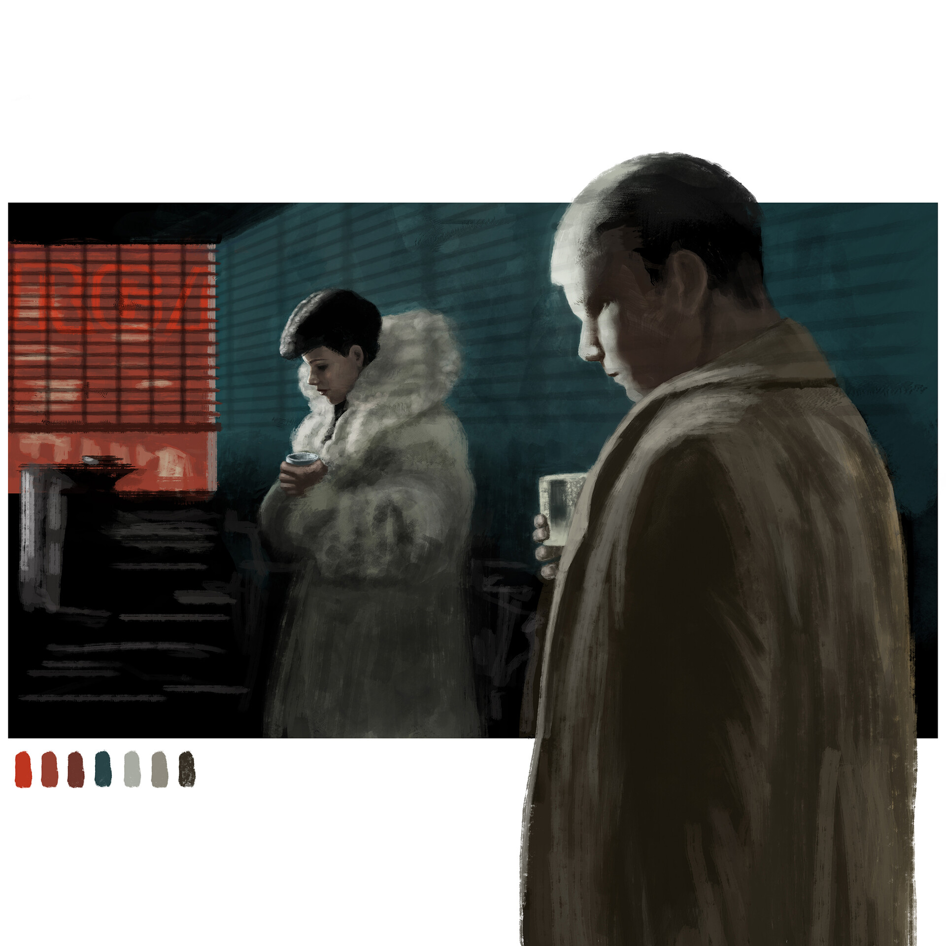 ArtStation - Blade Runner Fan Art