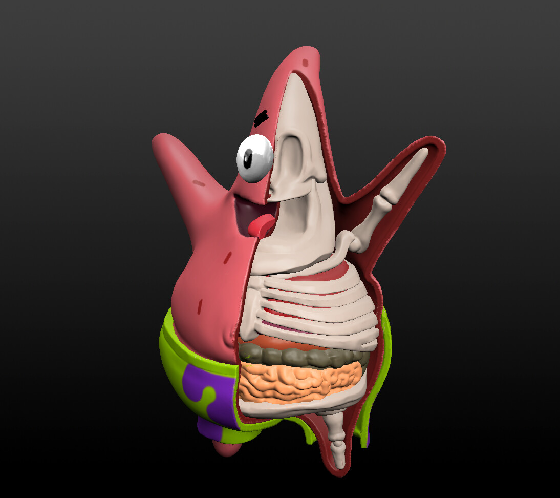 ArtStation - Jason Freeny PATRICK STAR