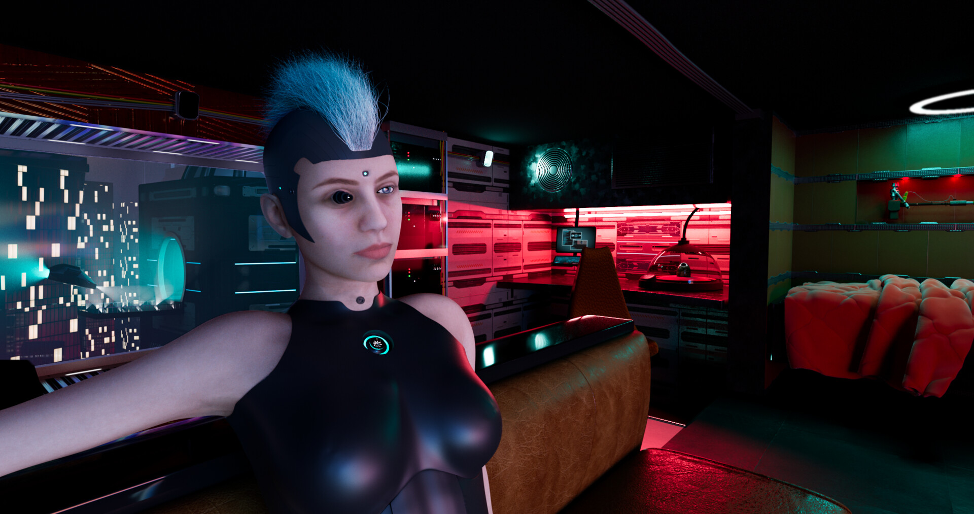 ArtStation - Random Cyberpunk project