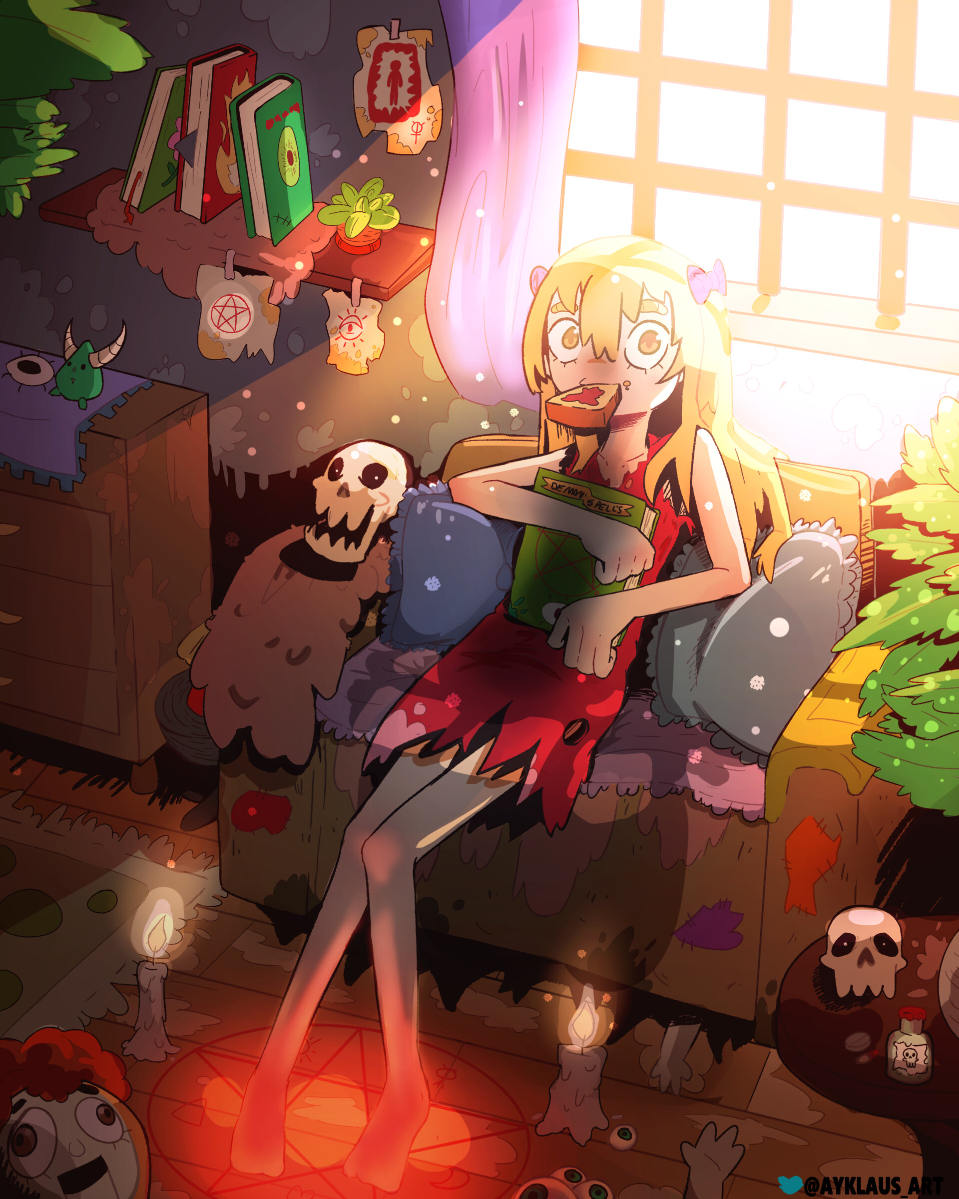 ArtStation - Alicia the weird ventriloquist