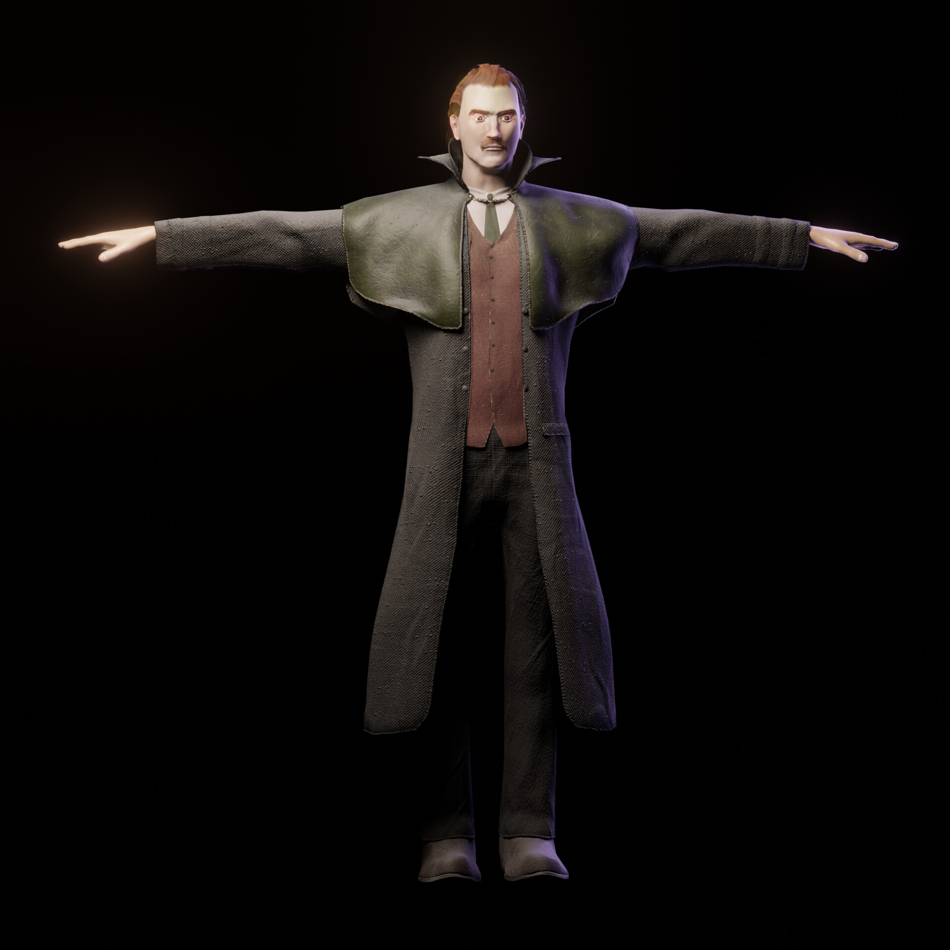 ArtStation - Victorian Character | Game Model