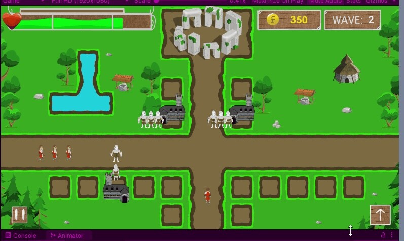 ArtStation - Tower Defence Game