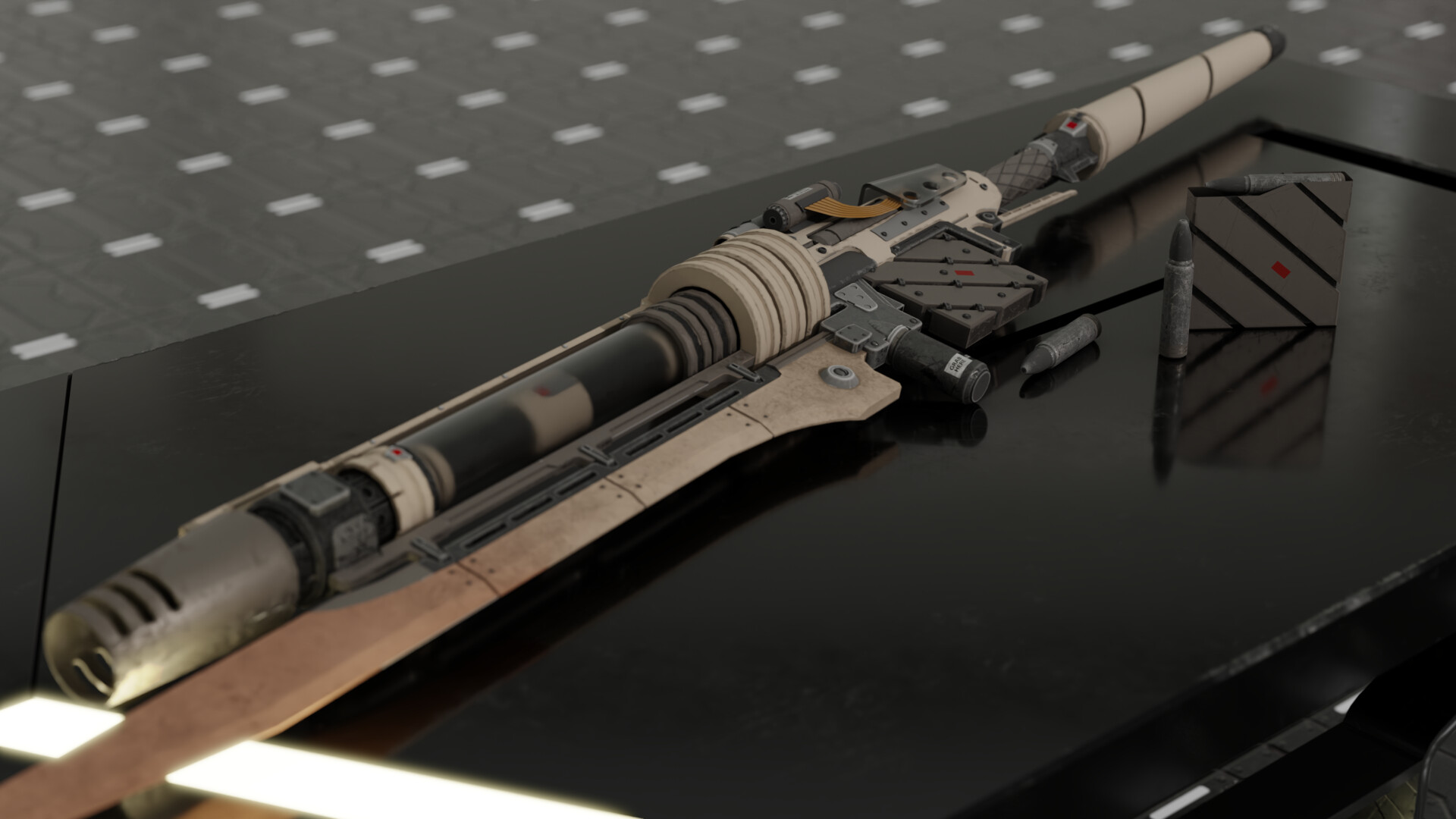 ArtStation - GUNLANCE "LANSSEAX"