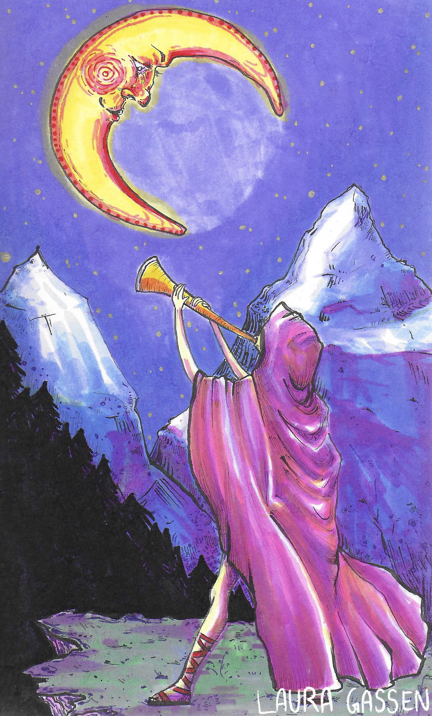 ArtStation - Moon Mage