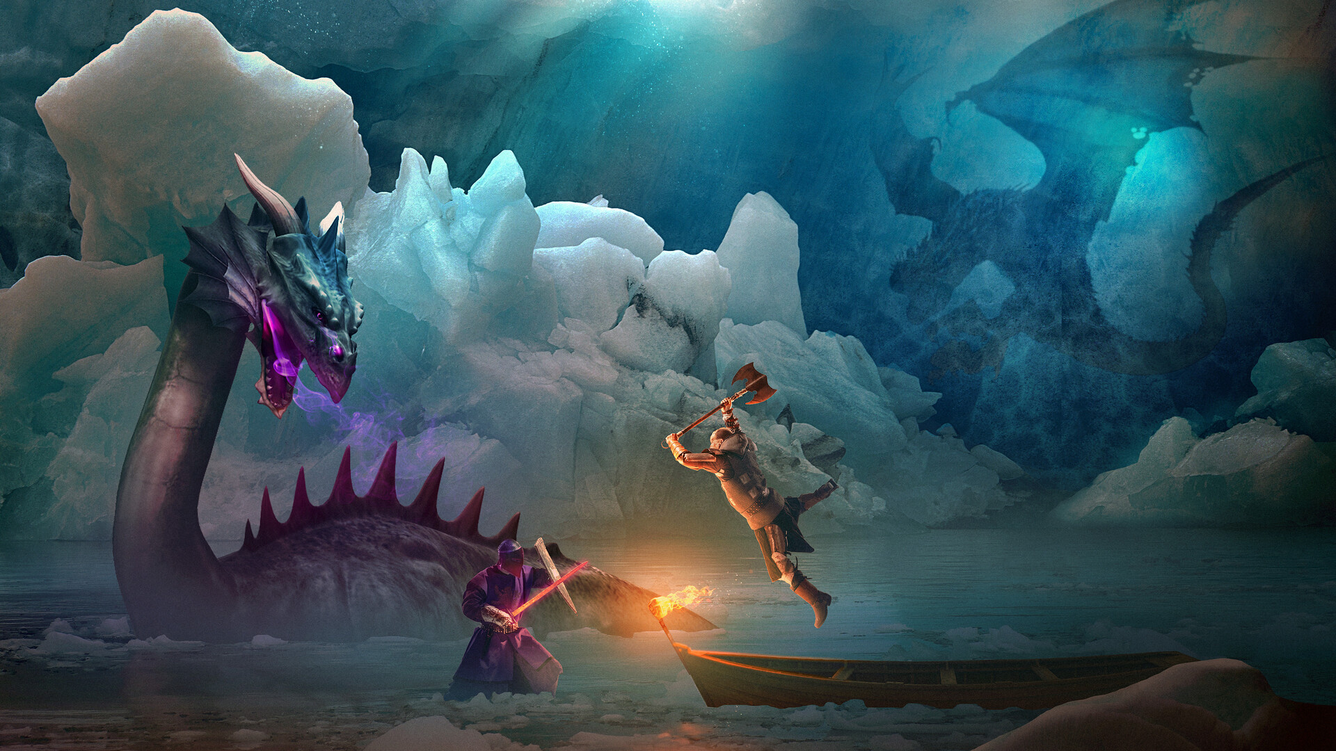 ArtStation - Cave of Thrones / Photobashing Concept Art