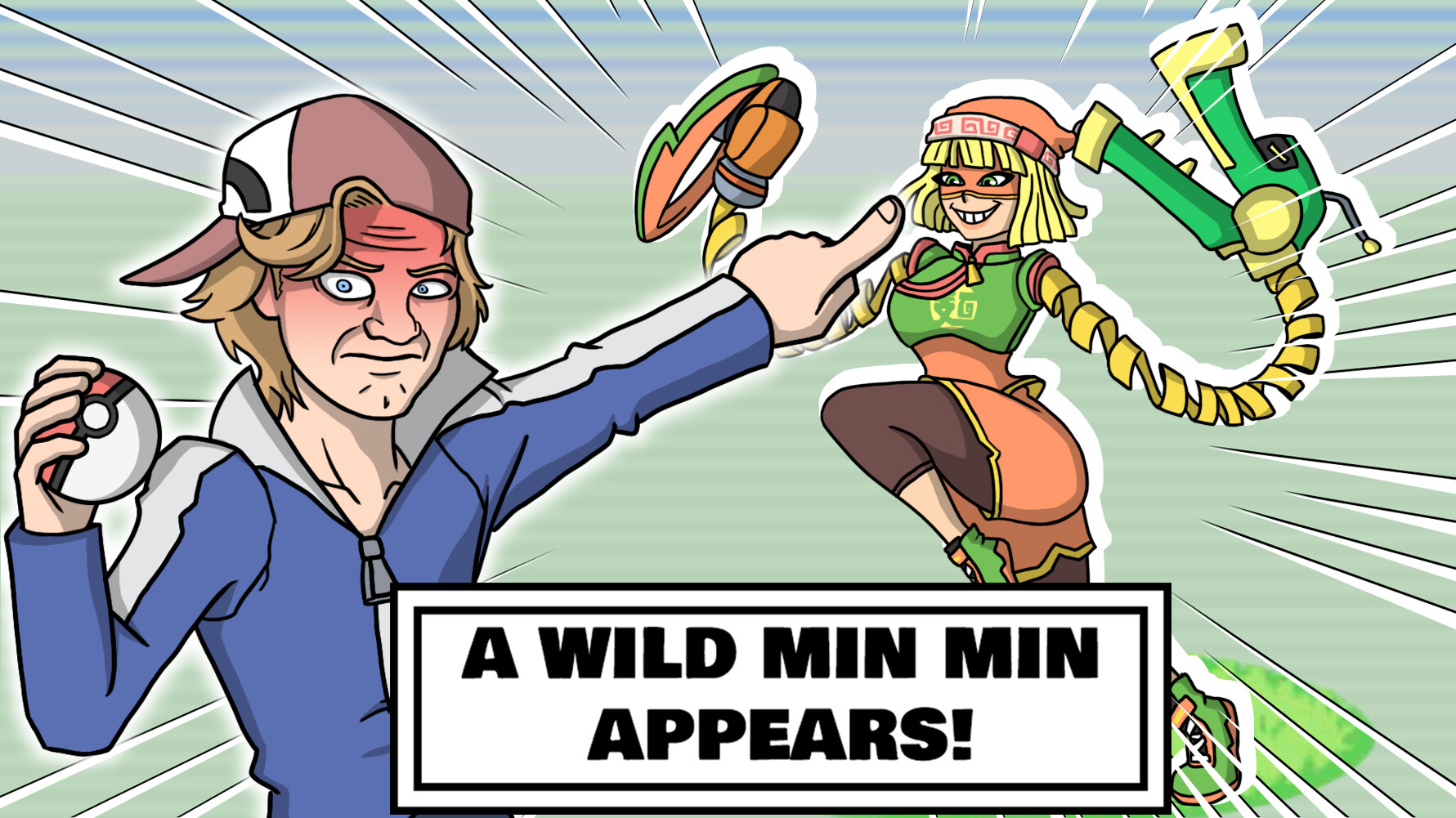 ArtStation - YT Thumbnail - Elite Smash Nuzlocke