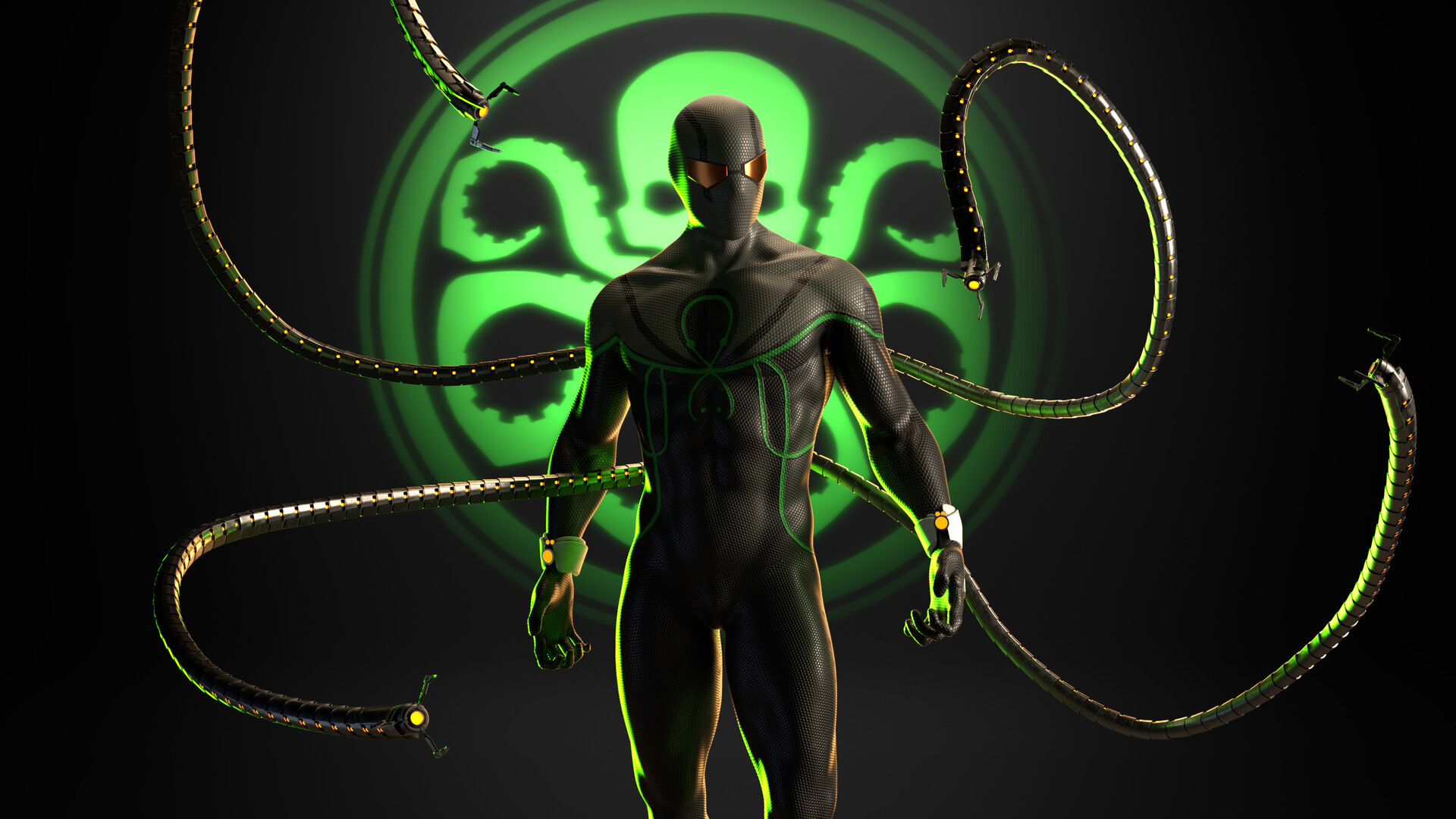 ArtStation - Superior Octous _ Super hero project