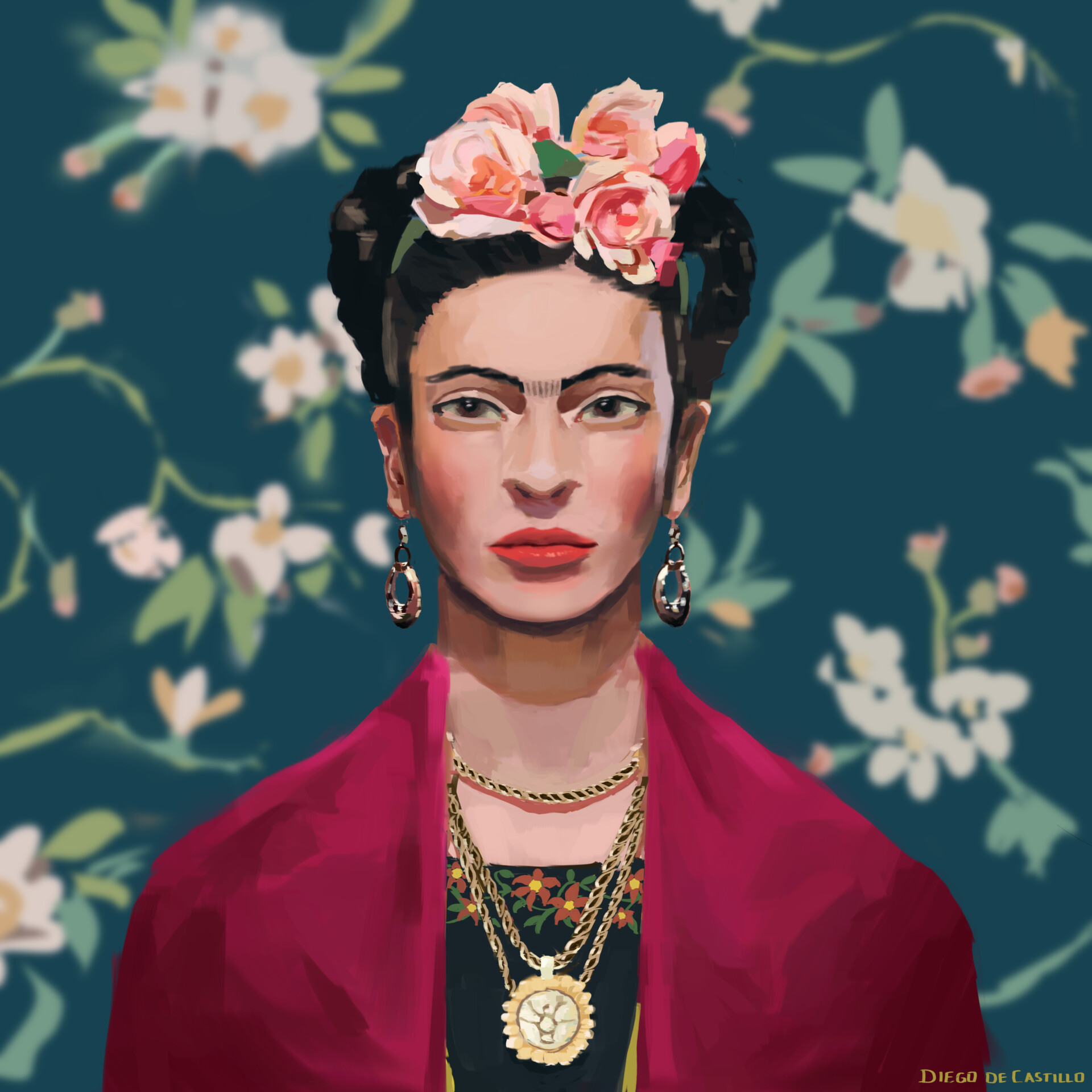 ArtStation - Frida Kahlo