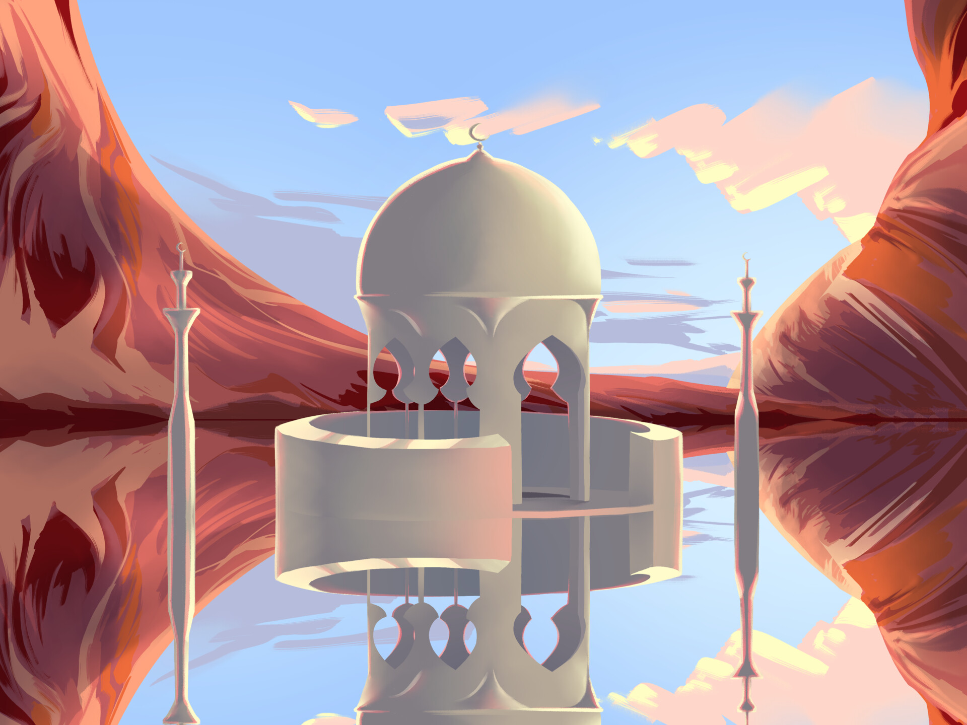 ArtStation - Environment illustrations