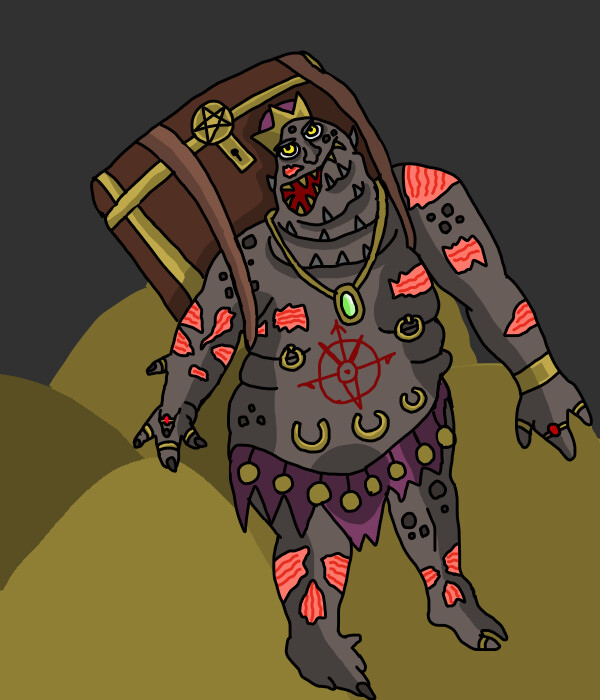 ArtStation - Greed demon