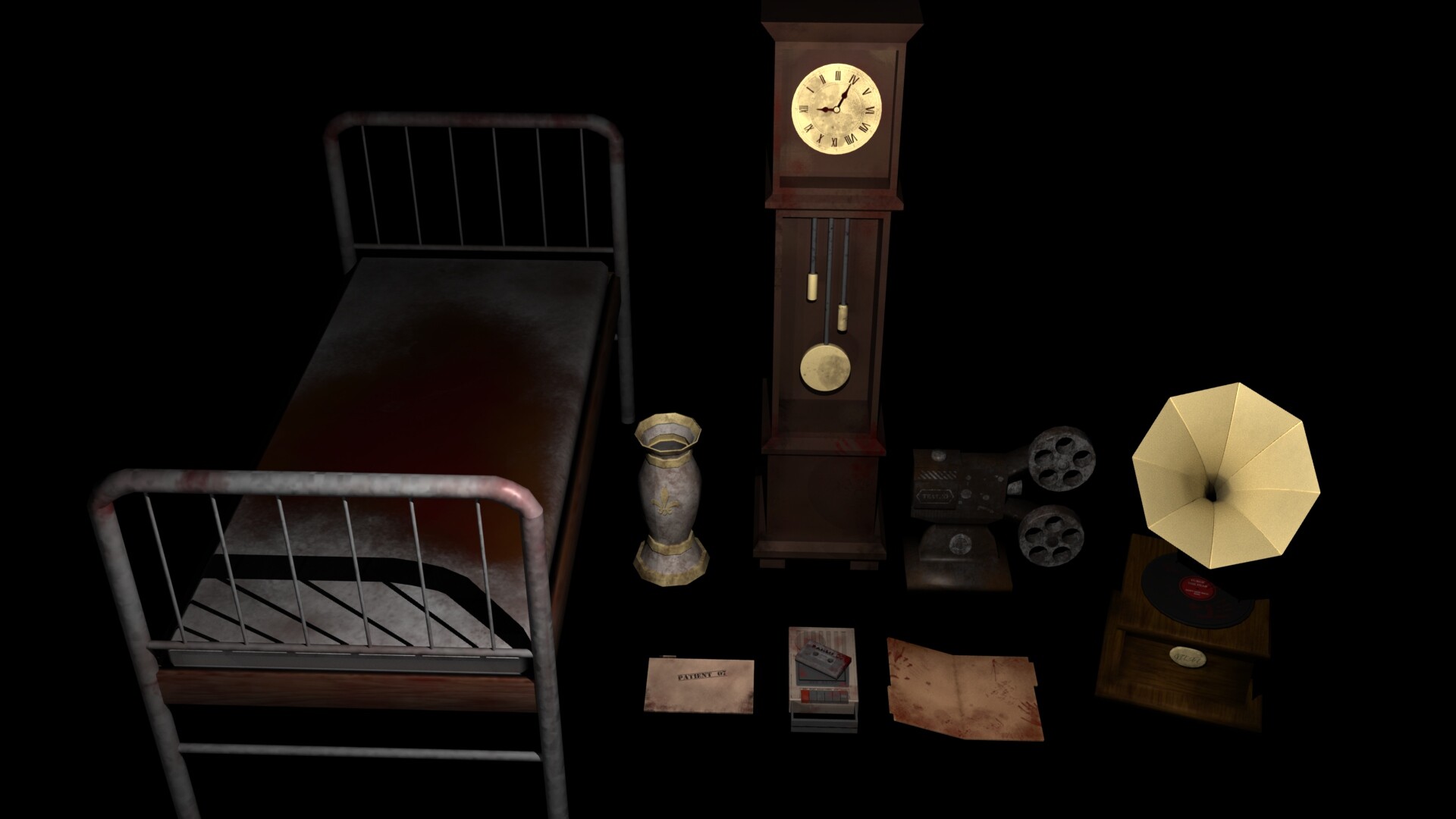 Maria Alejandro Negron - Purge The Fear | VR Horror Game Props