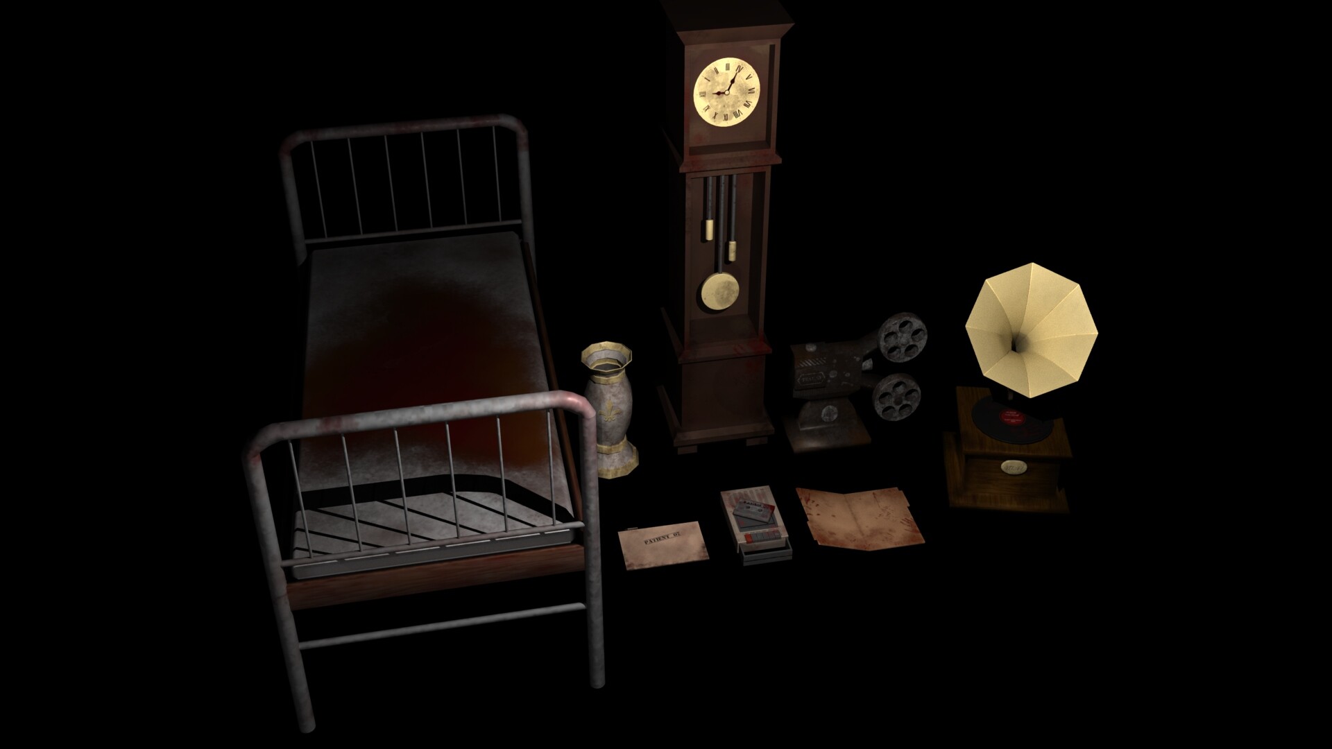 Maria Alejandro Negron - Purge The Fear | VR Horror Game Props