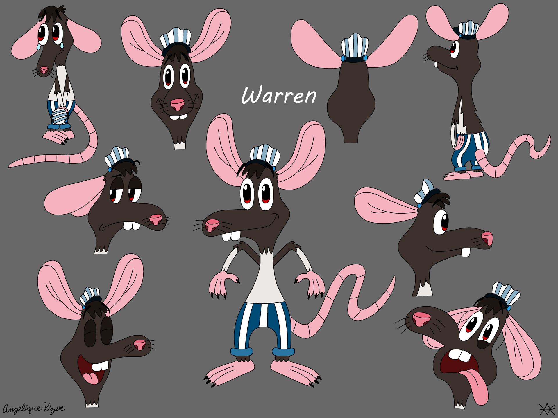 ArtStation - Warren the Rat