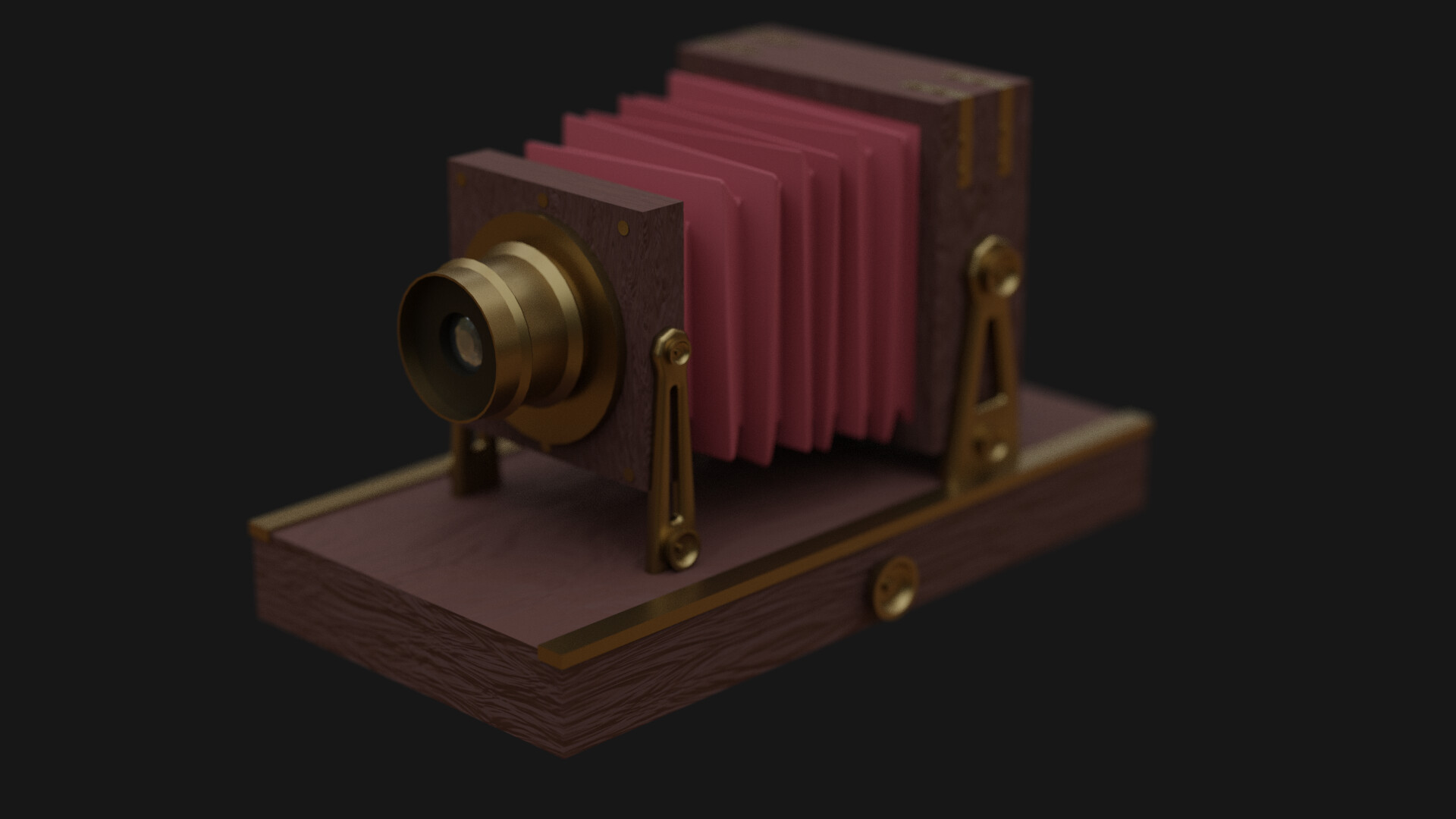 ArtStation - Old Camera Speed Modelling