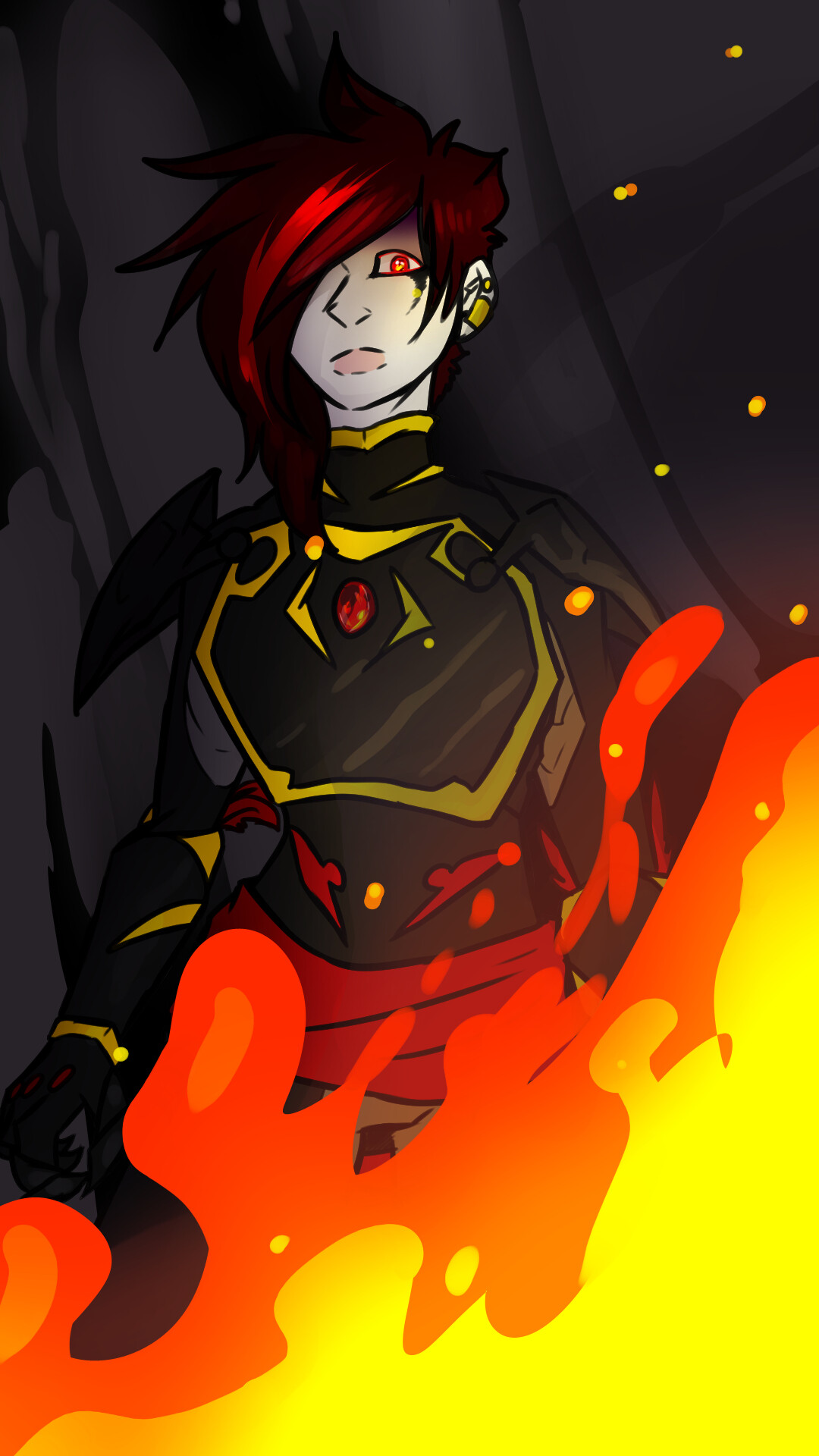 ArtStation - raging fire