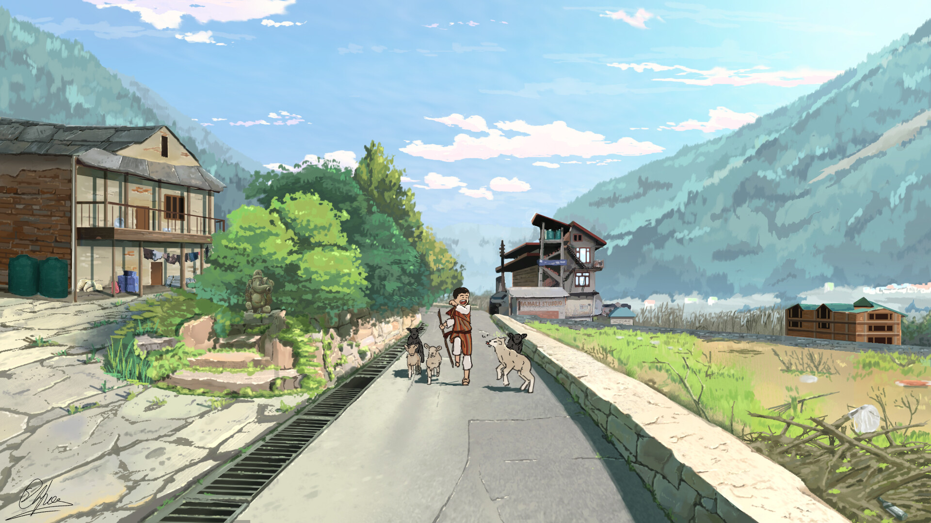 ArtStation - Midday Walk