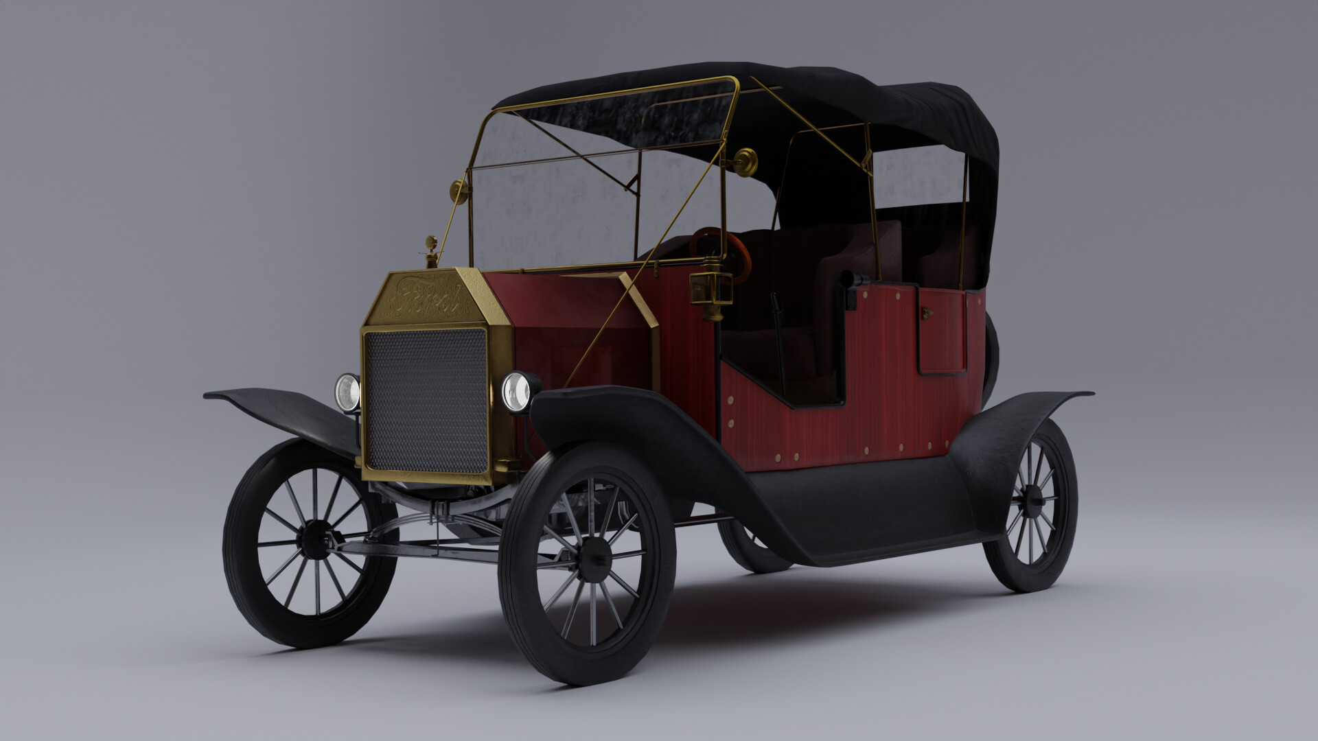 ArtStation - Ford Model T