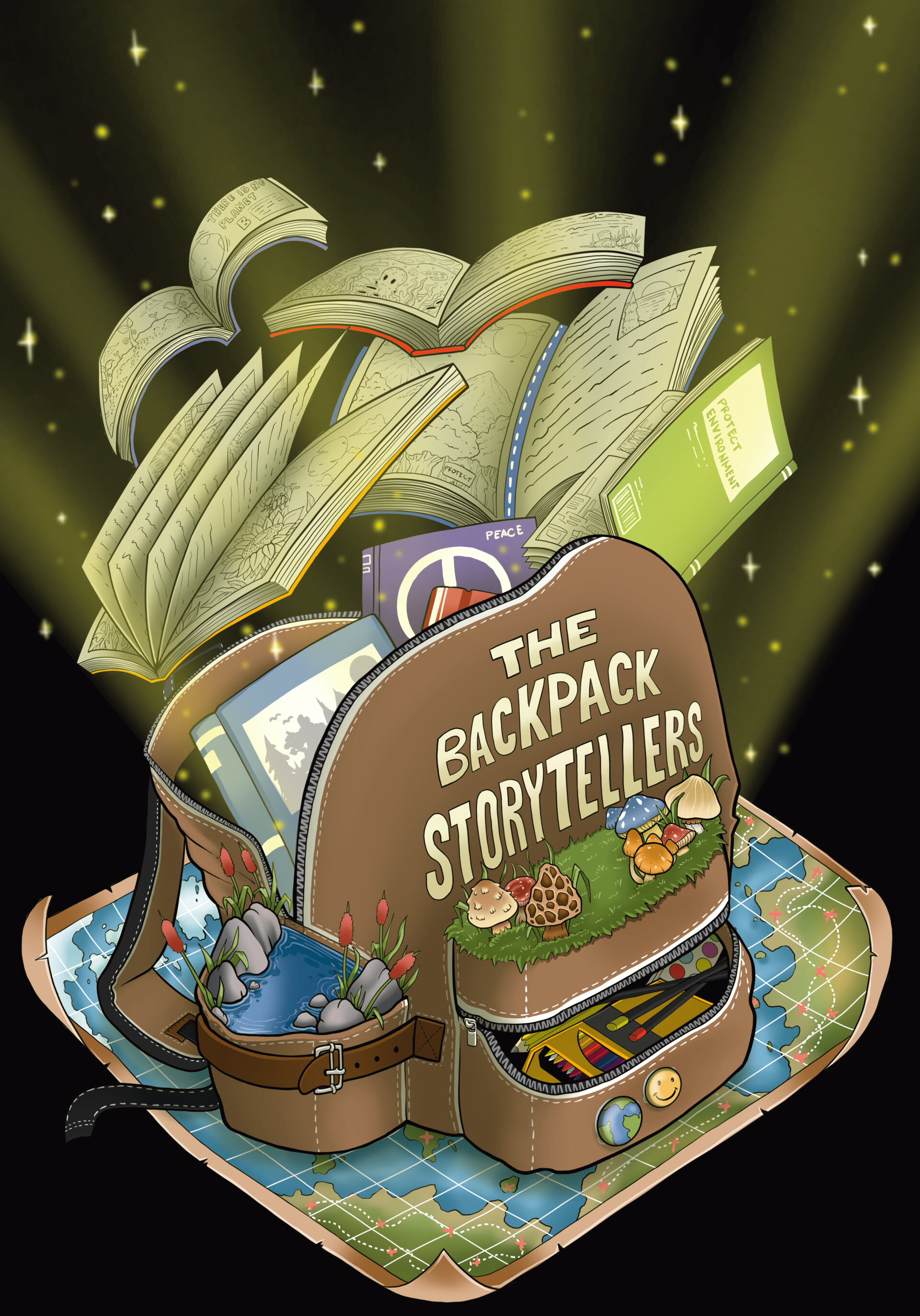 ArtStation - Backpack Storytellers