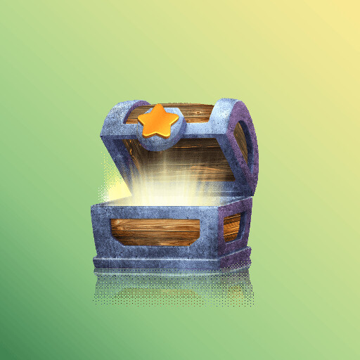 ArtStation - Game chest elements/ UI animation using Spine, illustration