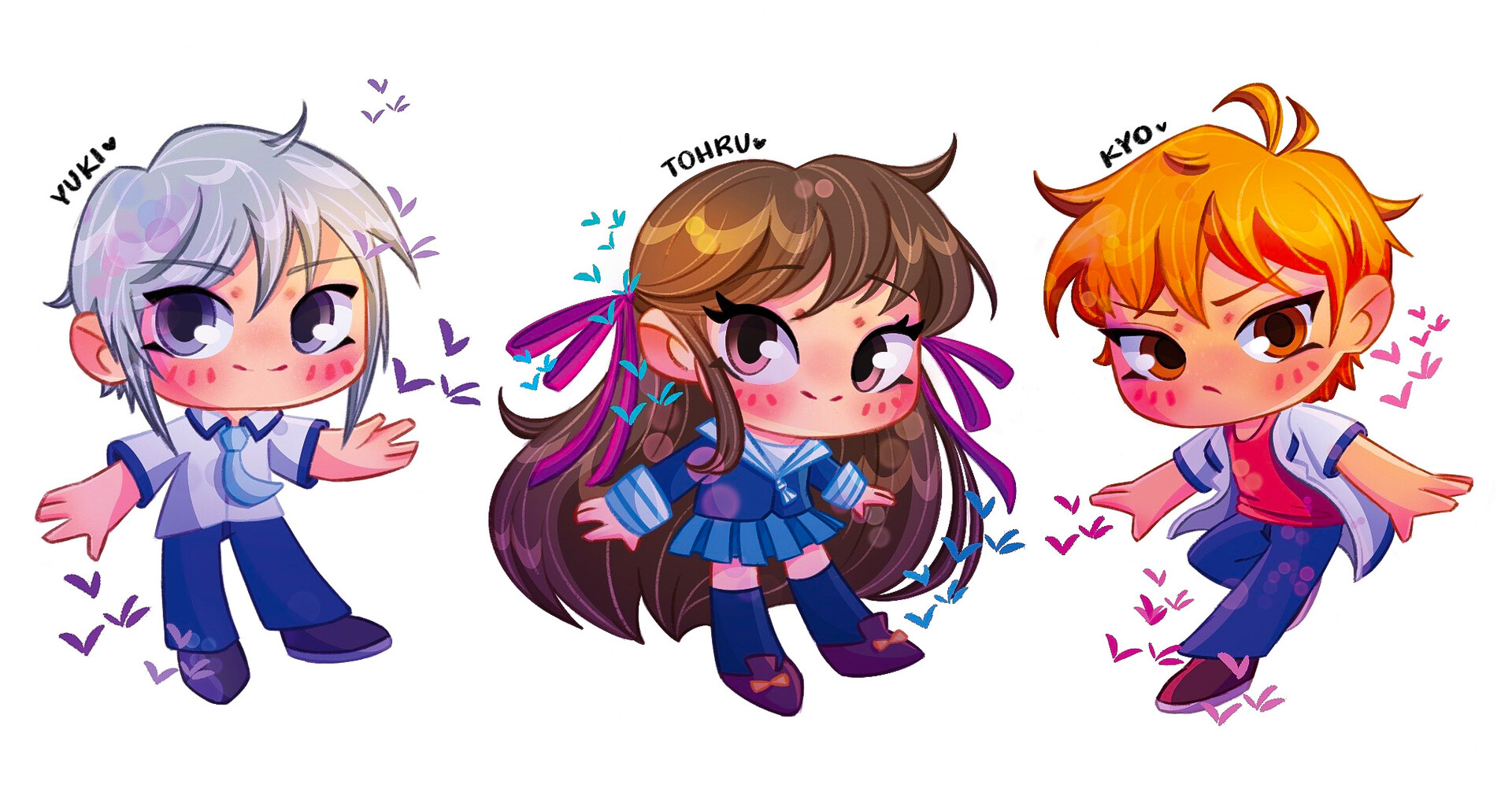 ArtStation - Fruits Basket chibis