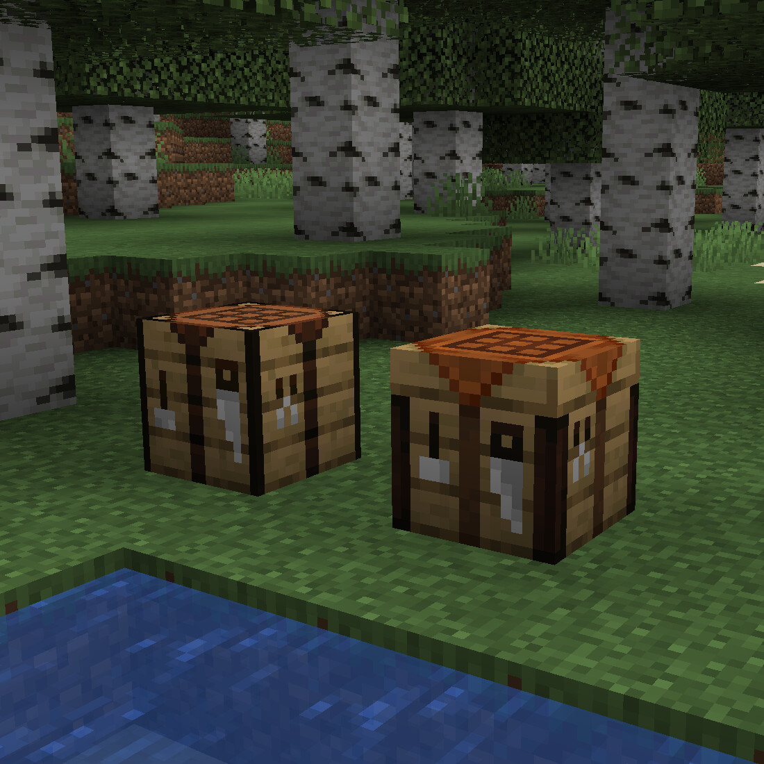 Minecraft Crafting Table Texture