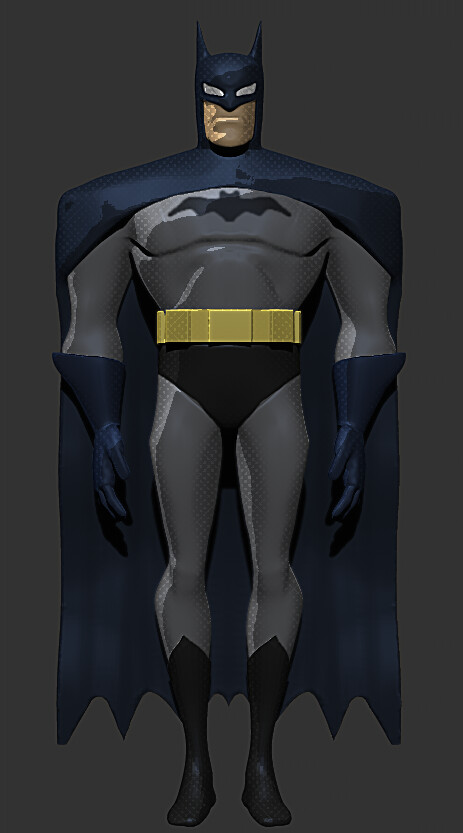 ArtStation - D/C Bruce Timm Style Sculpts