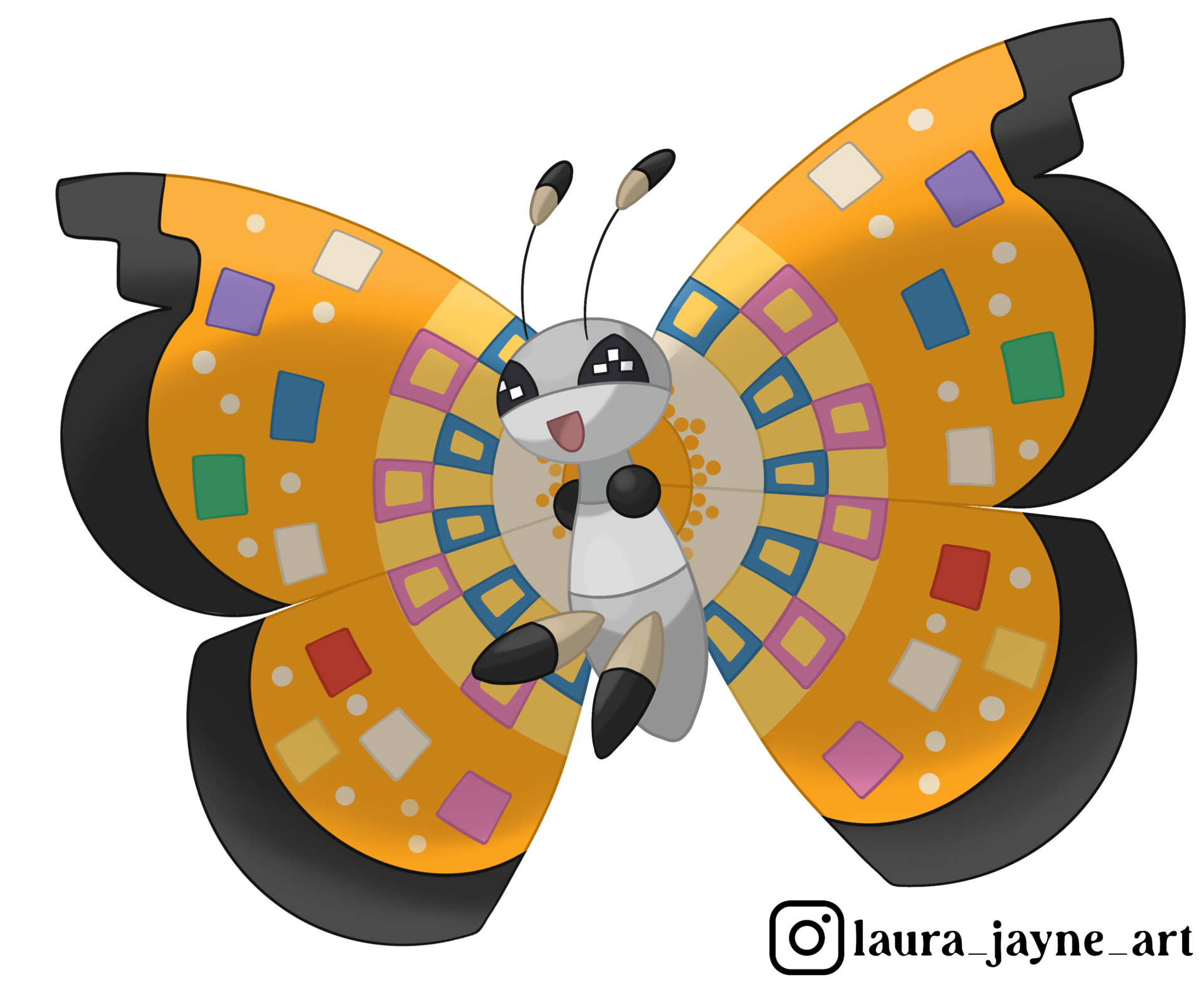 Vivillon Wallpaper