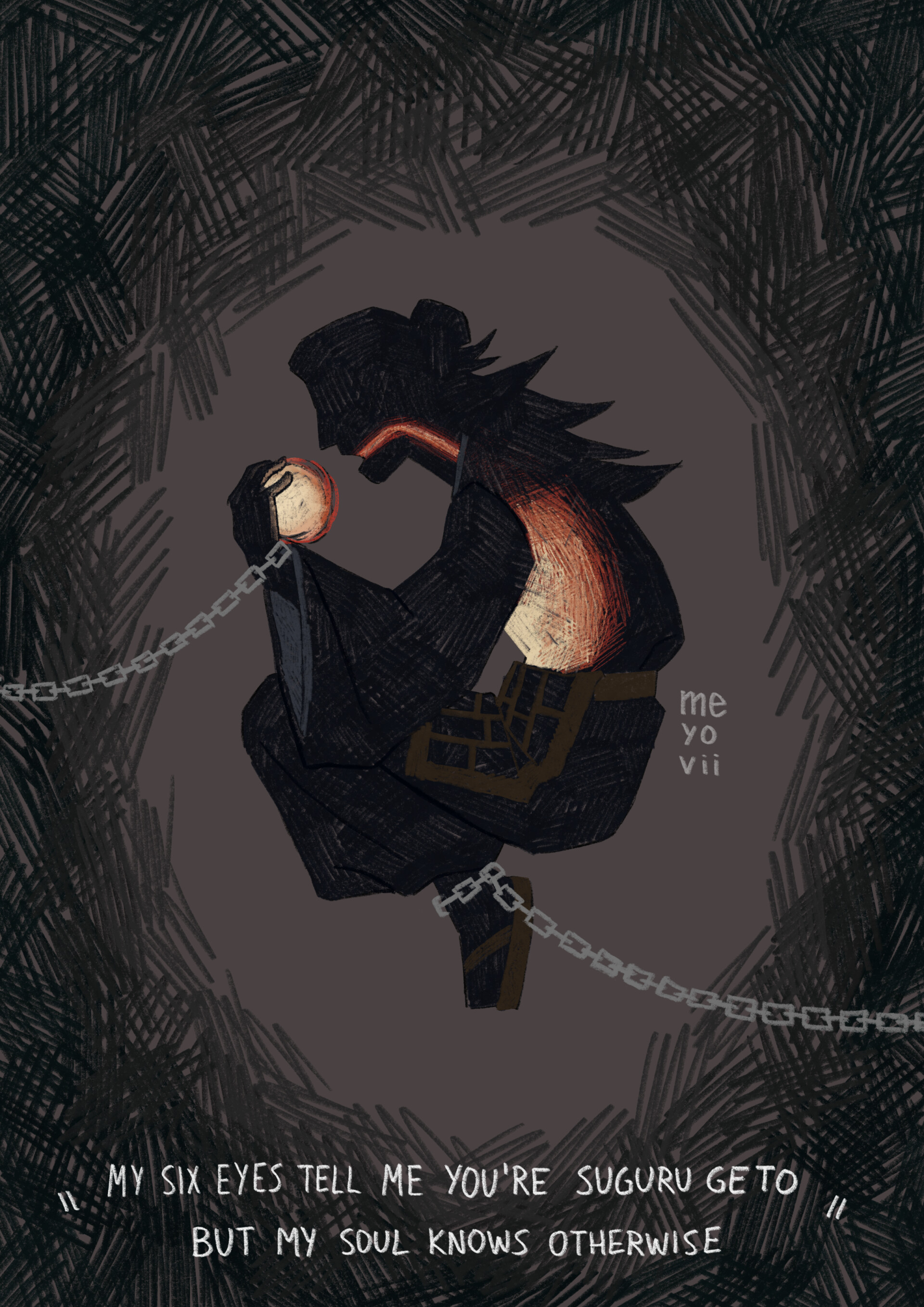 ArtStation - Suguru Geto and Satoru Gojo