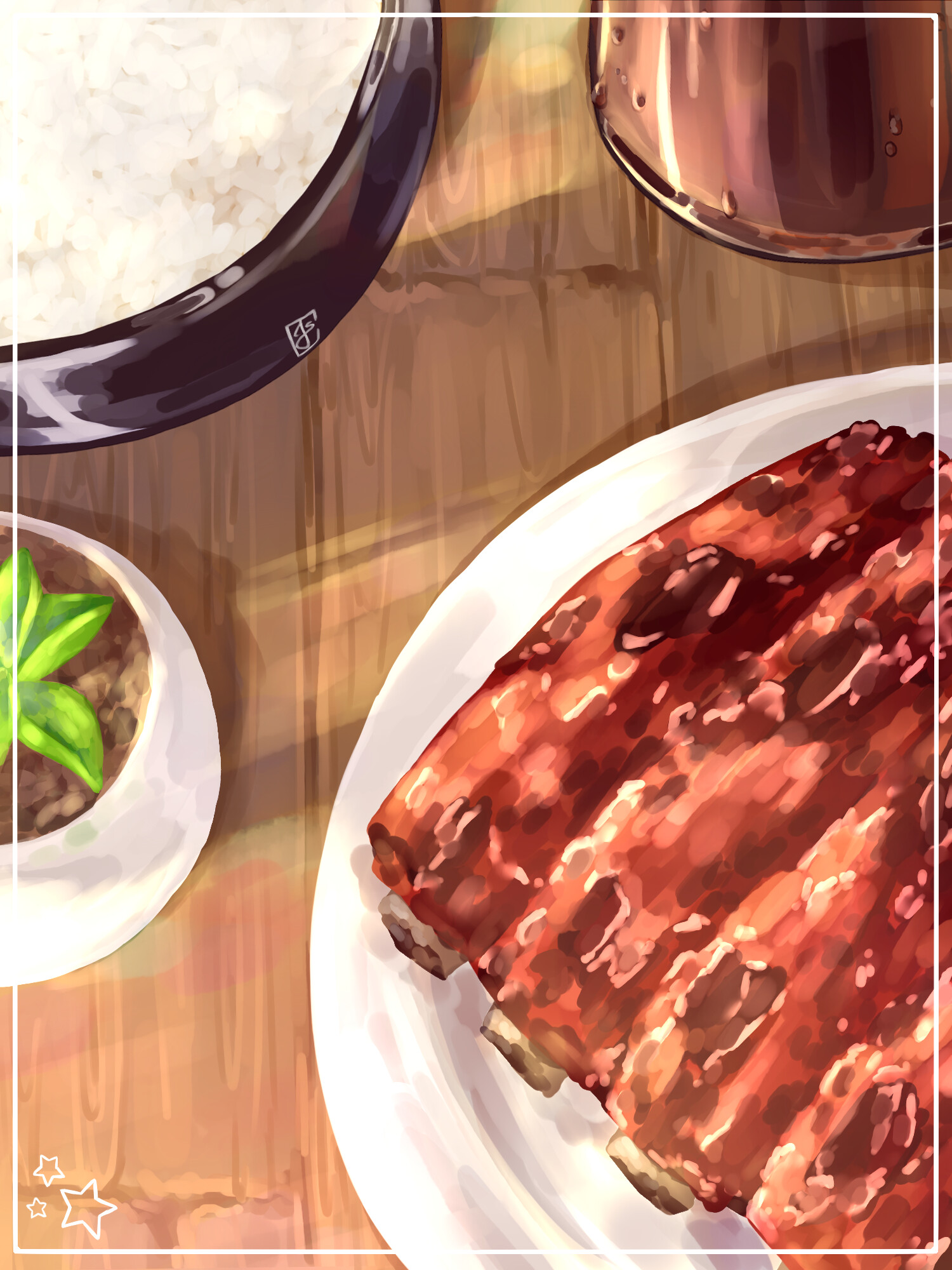 ArtStation - Plate of ribs