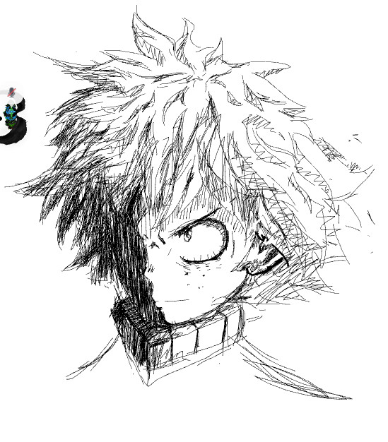 ArtStation - Deku real mad (Character Study)