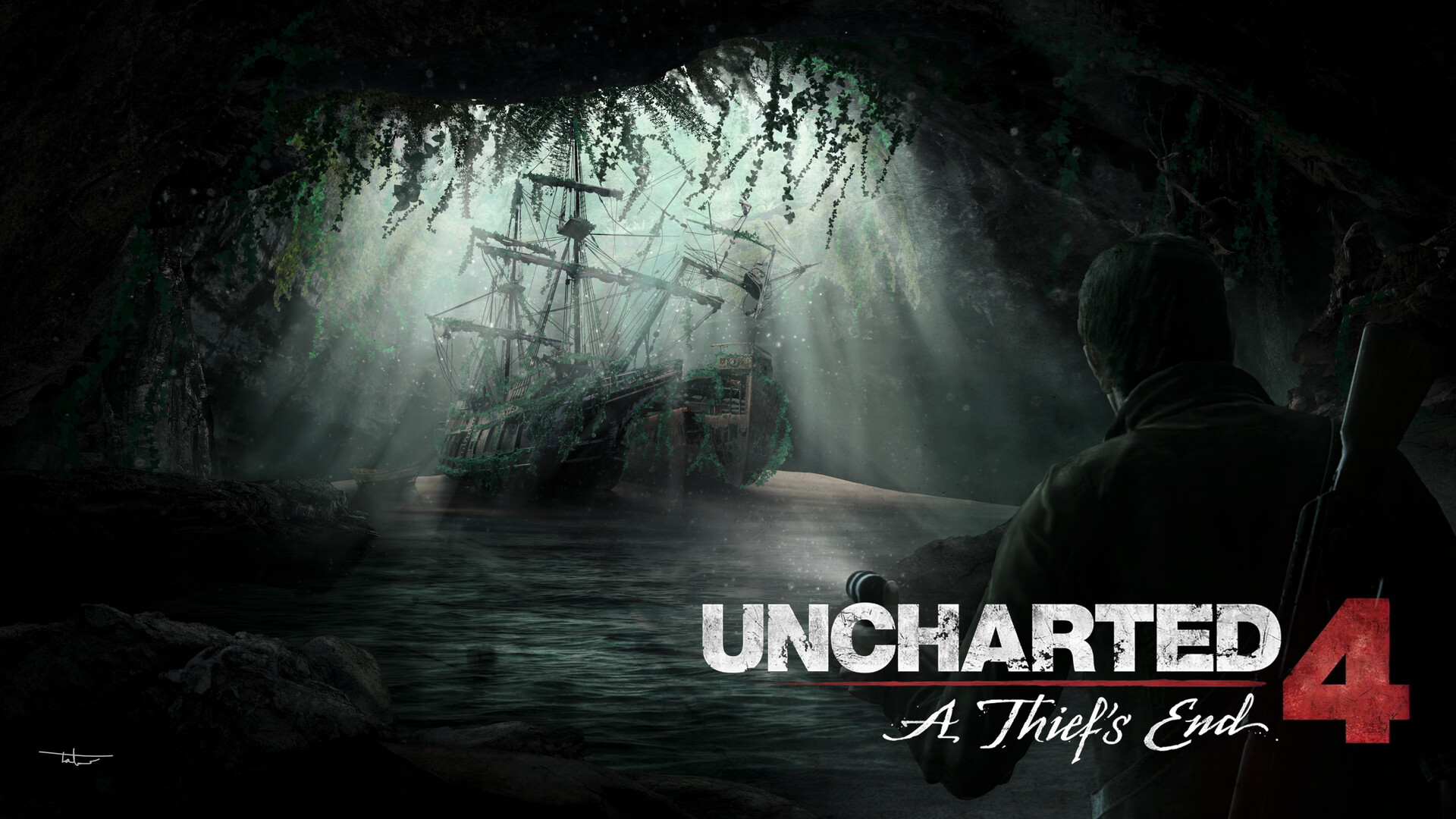 ArtStation - Uncharted - in cave