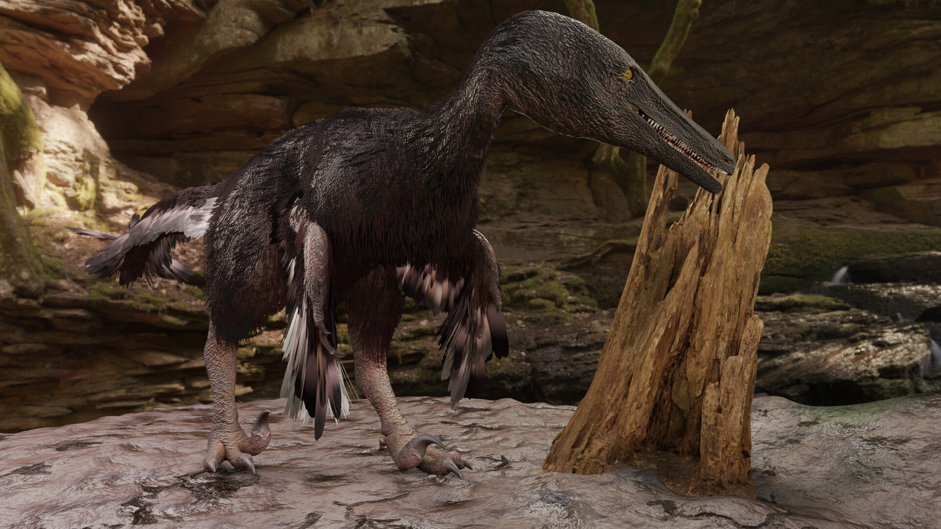 Soul Toonz - Austroraptor cabazai - Paleoart Render