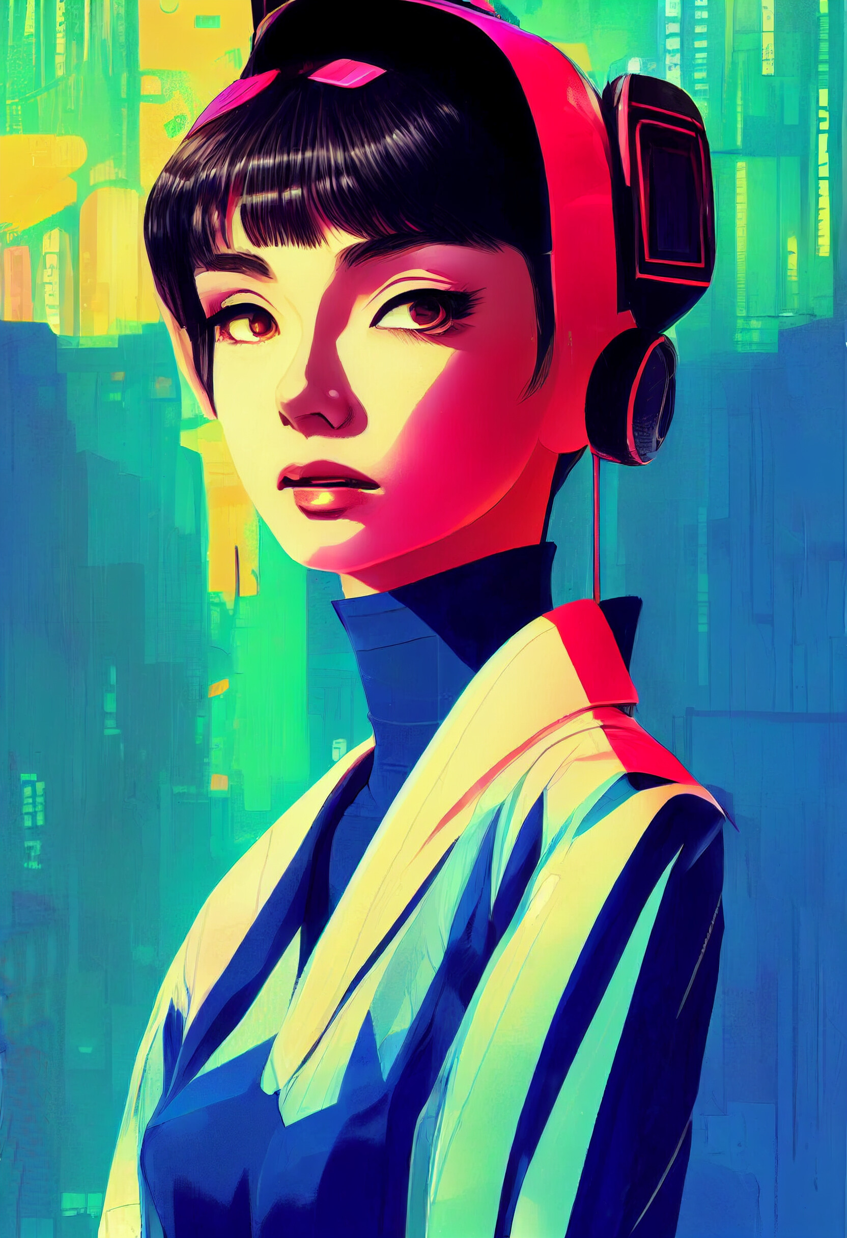 ArtStation - Cyber Heroine