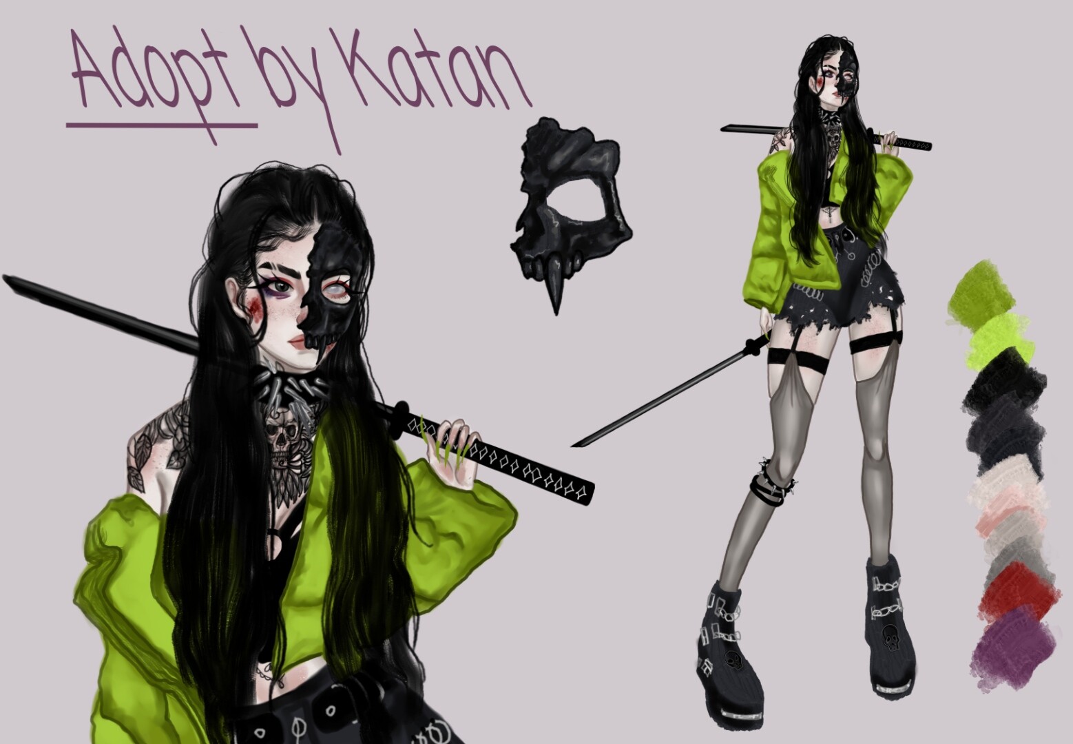 ArtStation - Original character by Katan