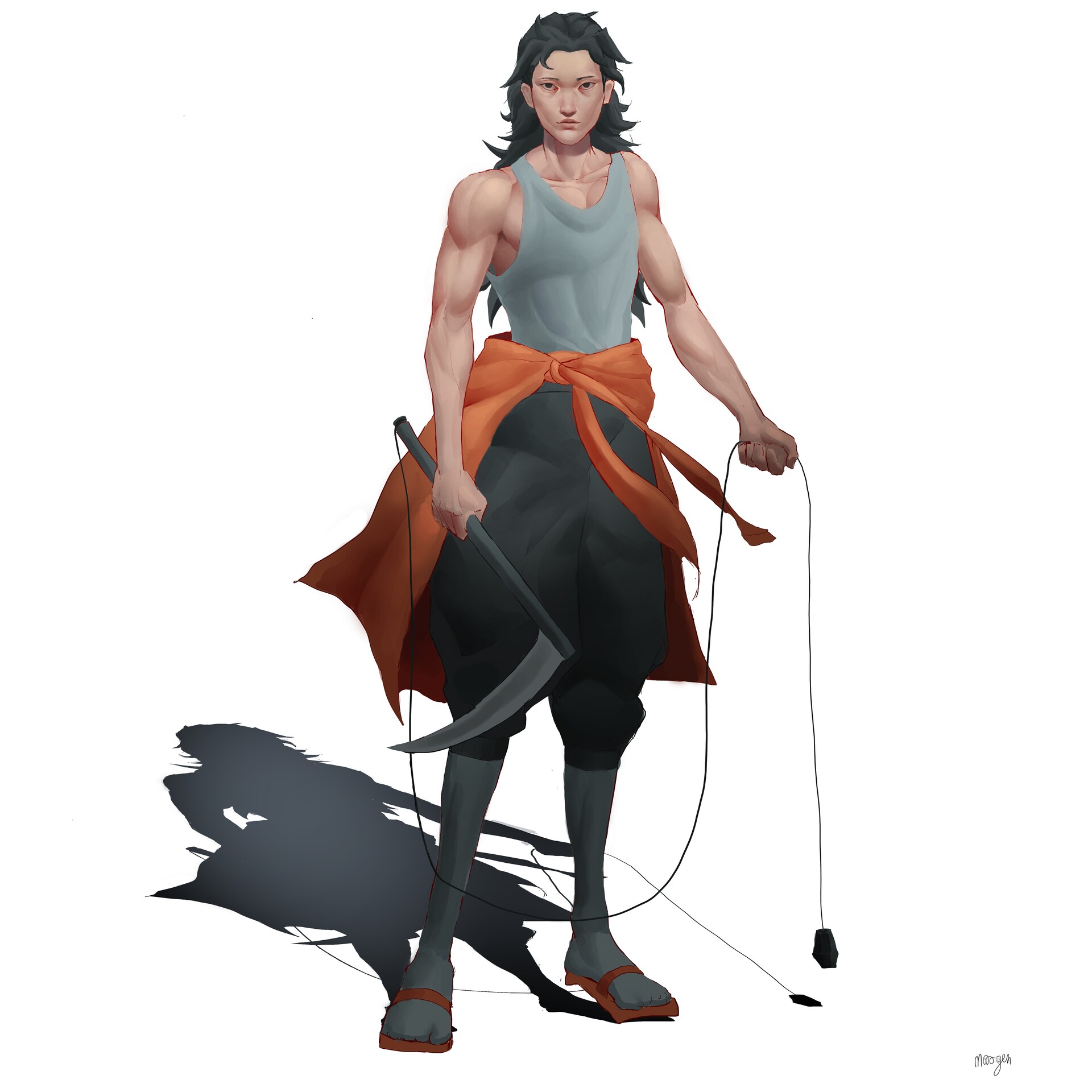 ArtStation - Kusarigama