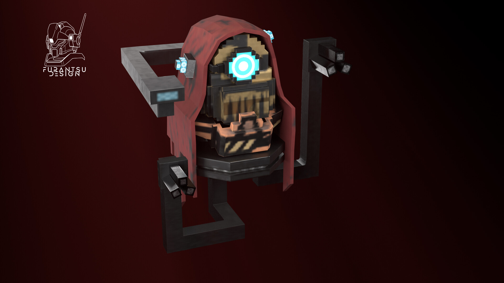 Franz Paredes - ONE EYE MECHANICAL SKULL