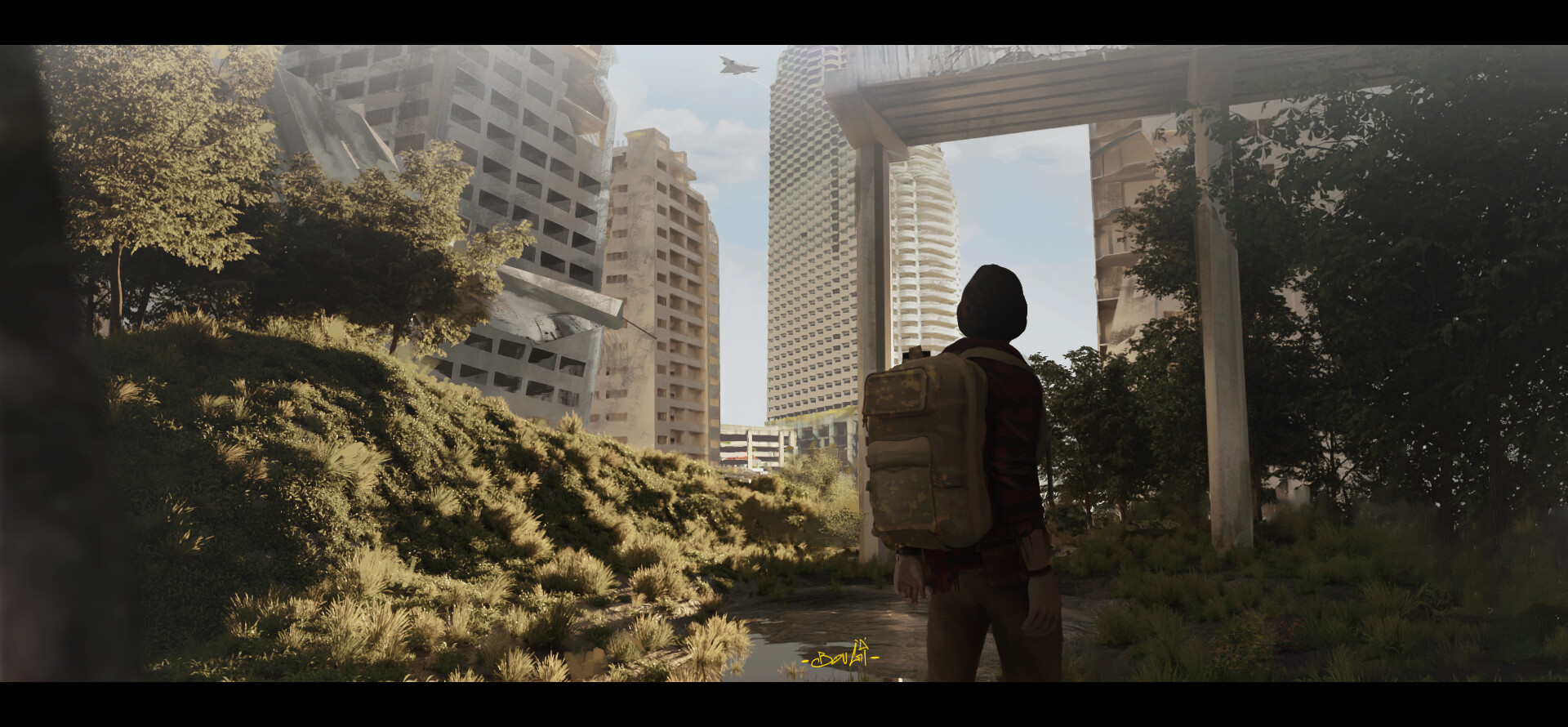 ArtStation - Holy wars Keyframe sketch