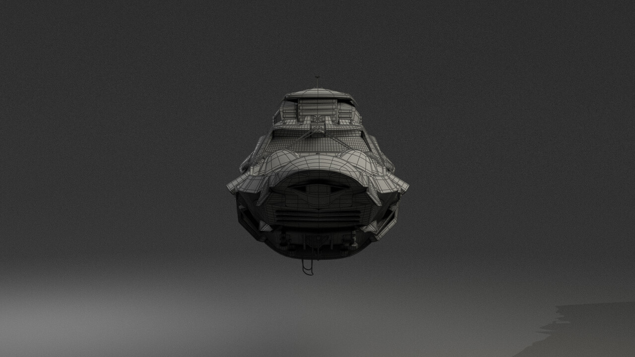 Jose Trujillo - Battle hover speedboat, 3D Modeled by me Concept by ...