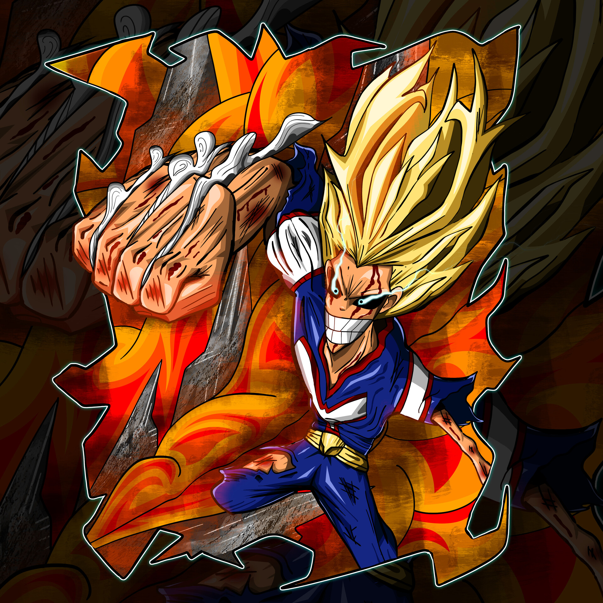 ArtStation - All Might