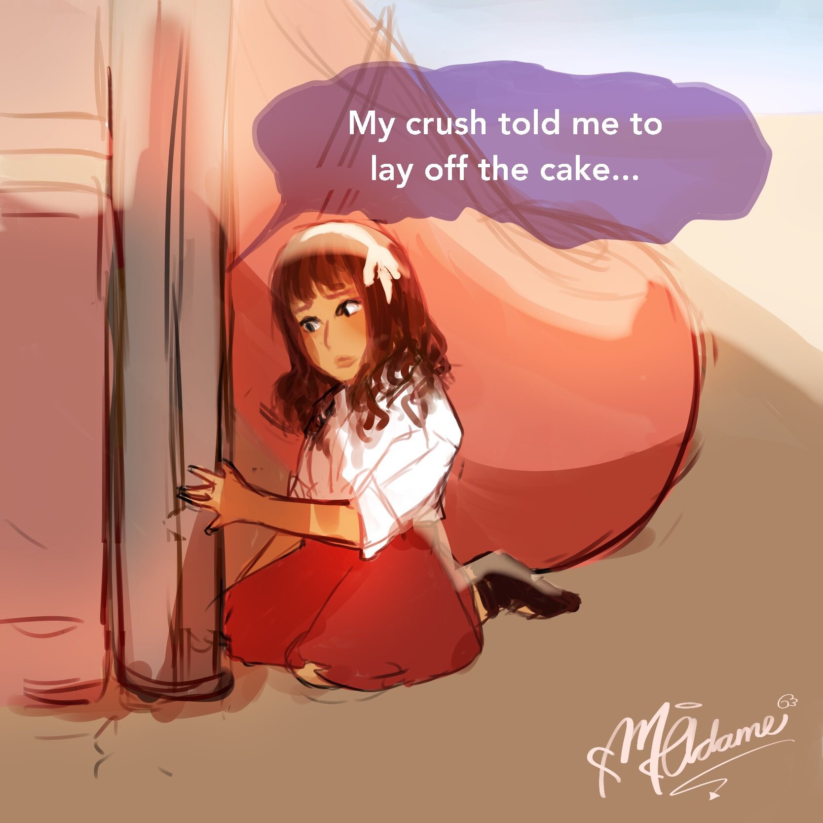 Milan Adame - self-realization comic