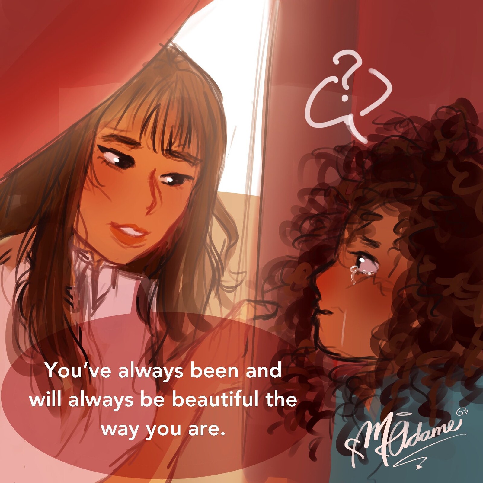 Milan Adame - self-realization comic