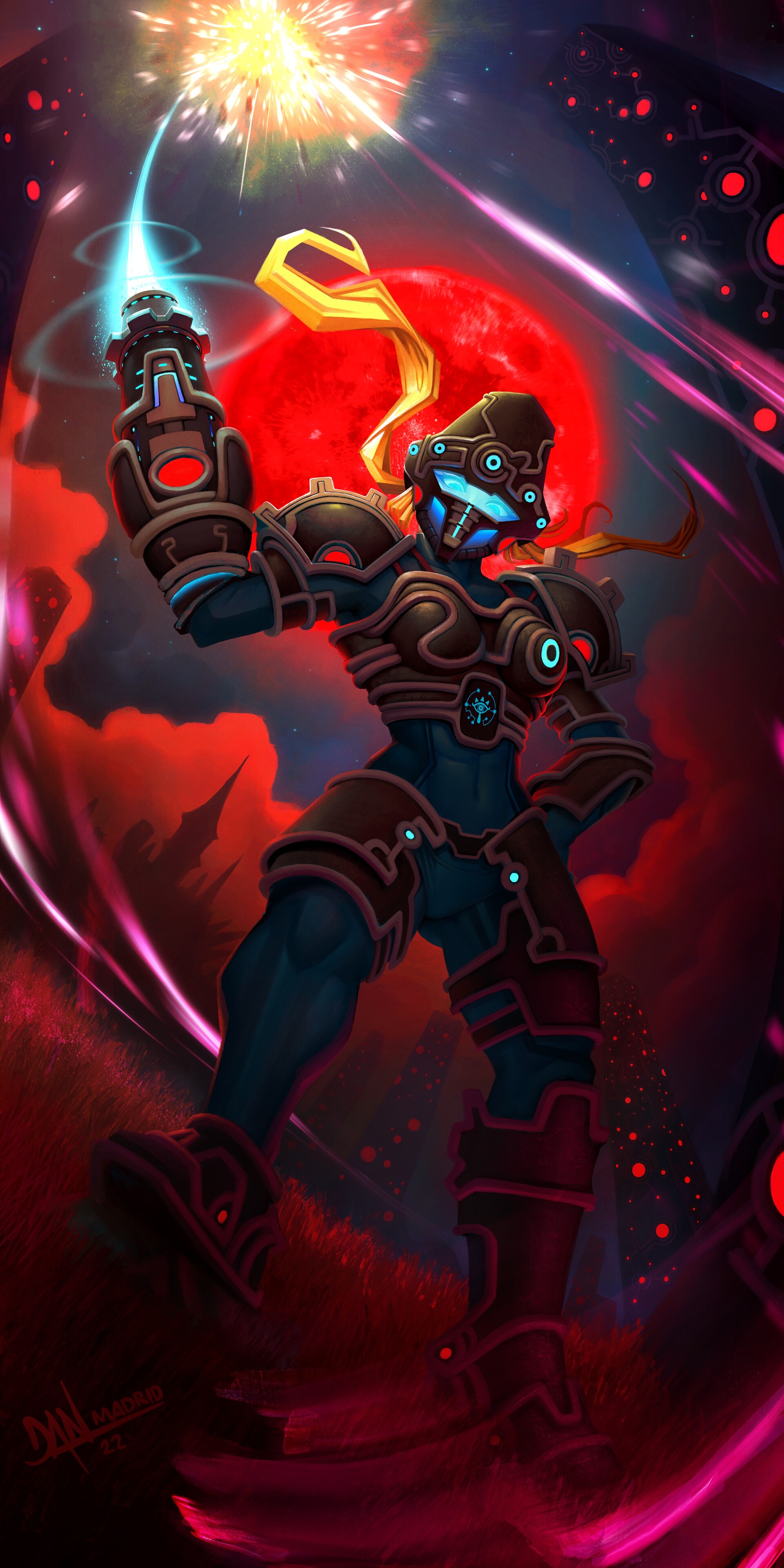 ArtStation - Ancient Armor Samus